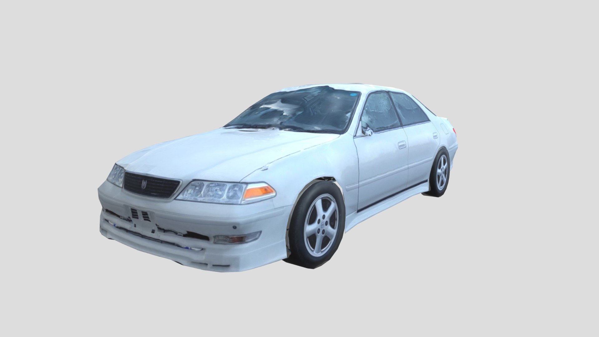 Toyota Mark 2 LowPoly - Download Free 3D model by Quore (@Quoreder ...