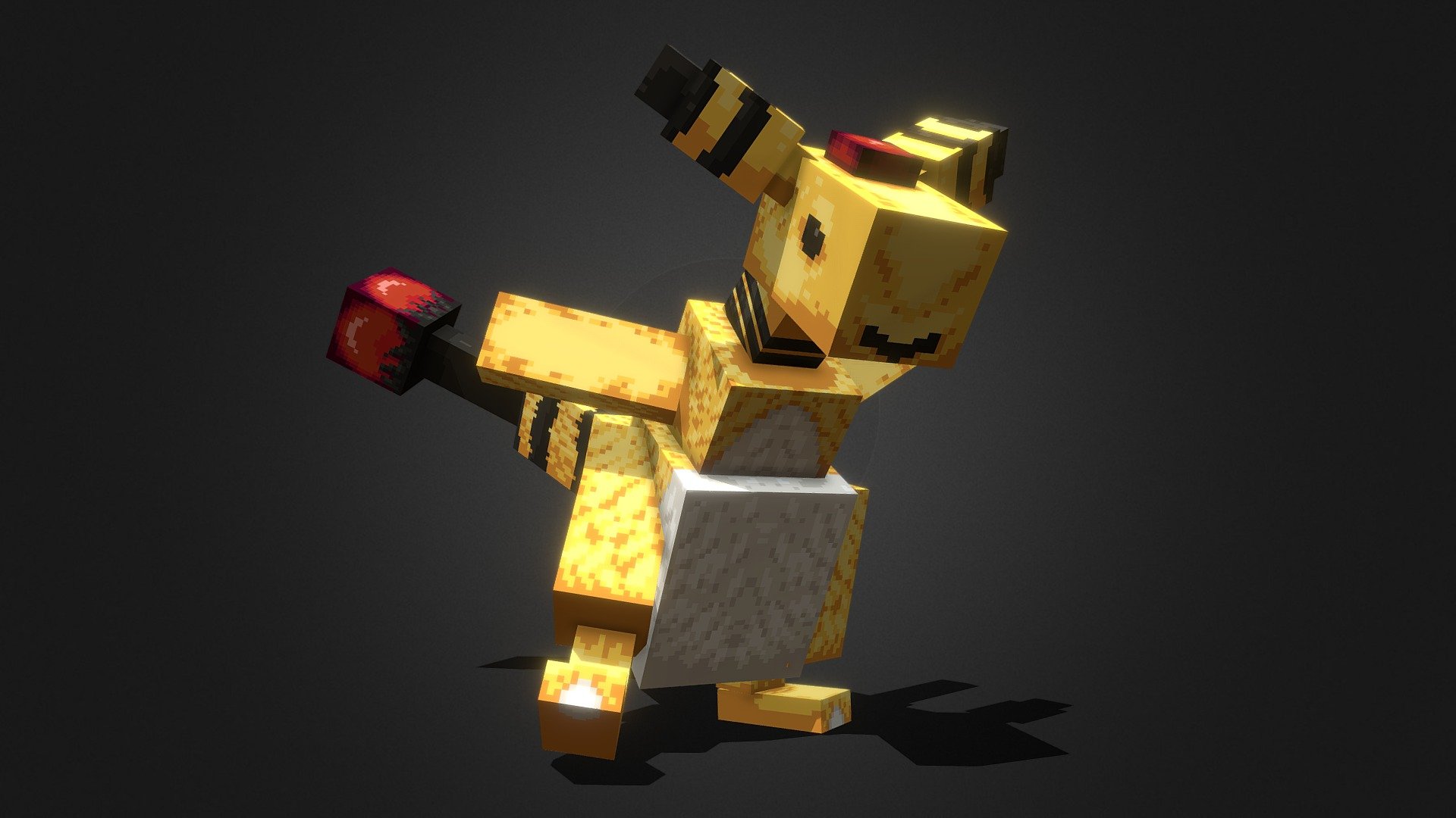 Ampharos - The Light Pokémon - 3D model by ShaggyBarbarian [a8a99f4 ...