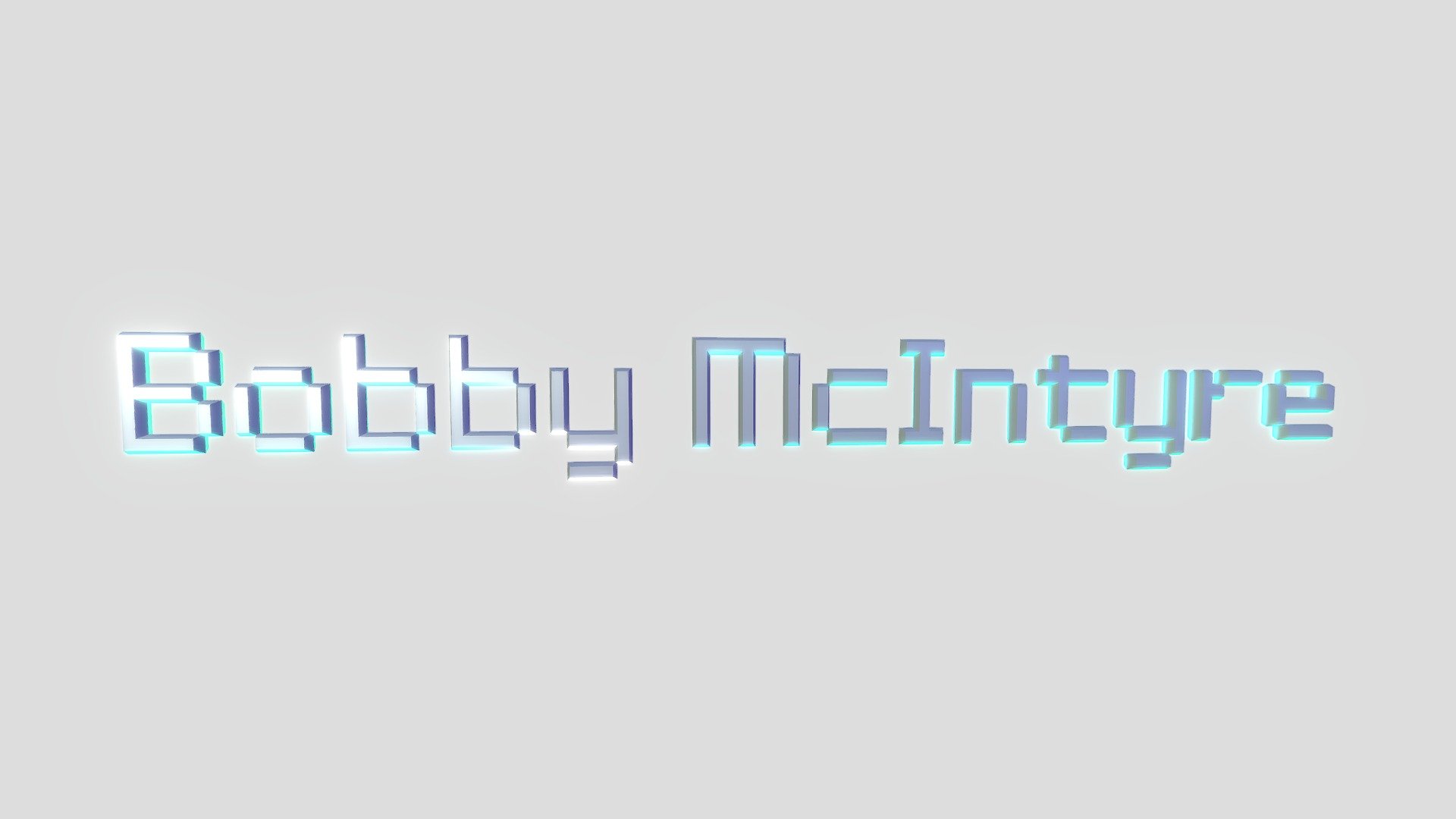week 1 signature mcintyre bobby - Download Free 3D model by Bobby M ...