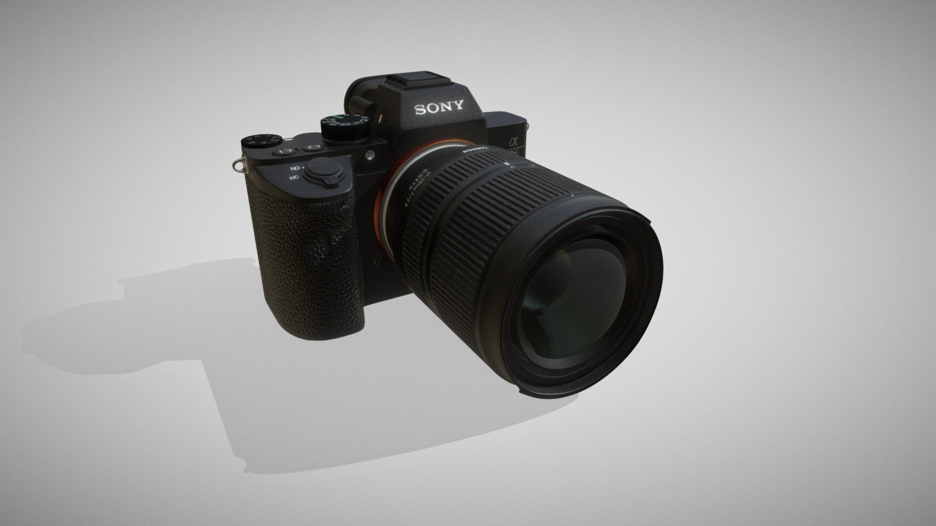 Sony A7III with Tamron 17-28 Lens - 3D model by Nelson Escobar ...