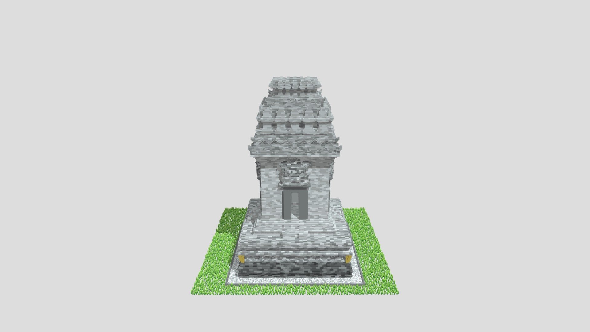 Kidal Temple in voxel - Download Free 3D model by oinx42 [a8ac903 ...