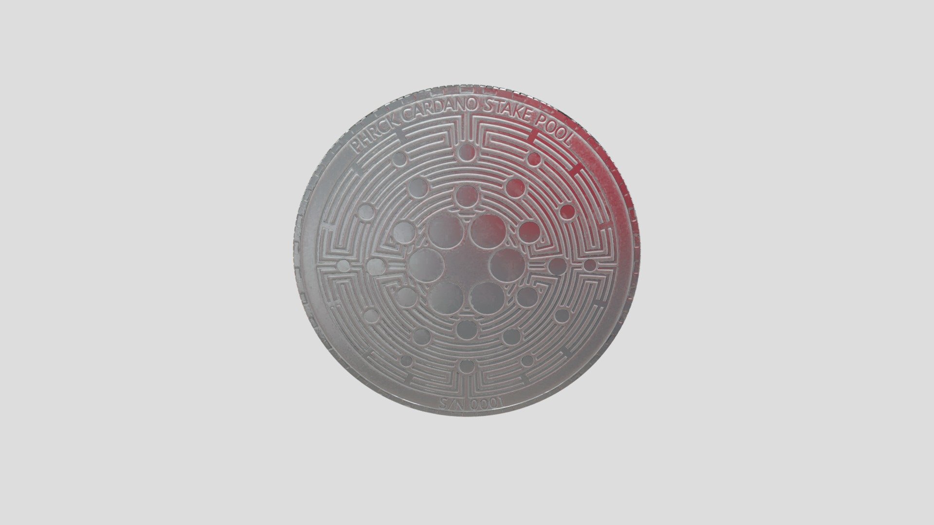 Silver Coin AR Model - 3D model by rustamnasir [a8acd1e] - Sketchfab