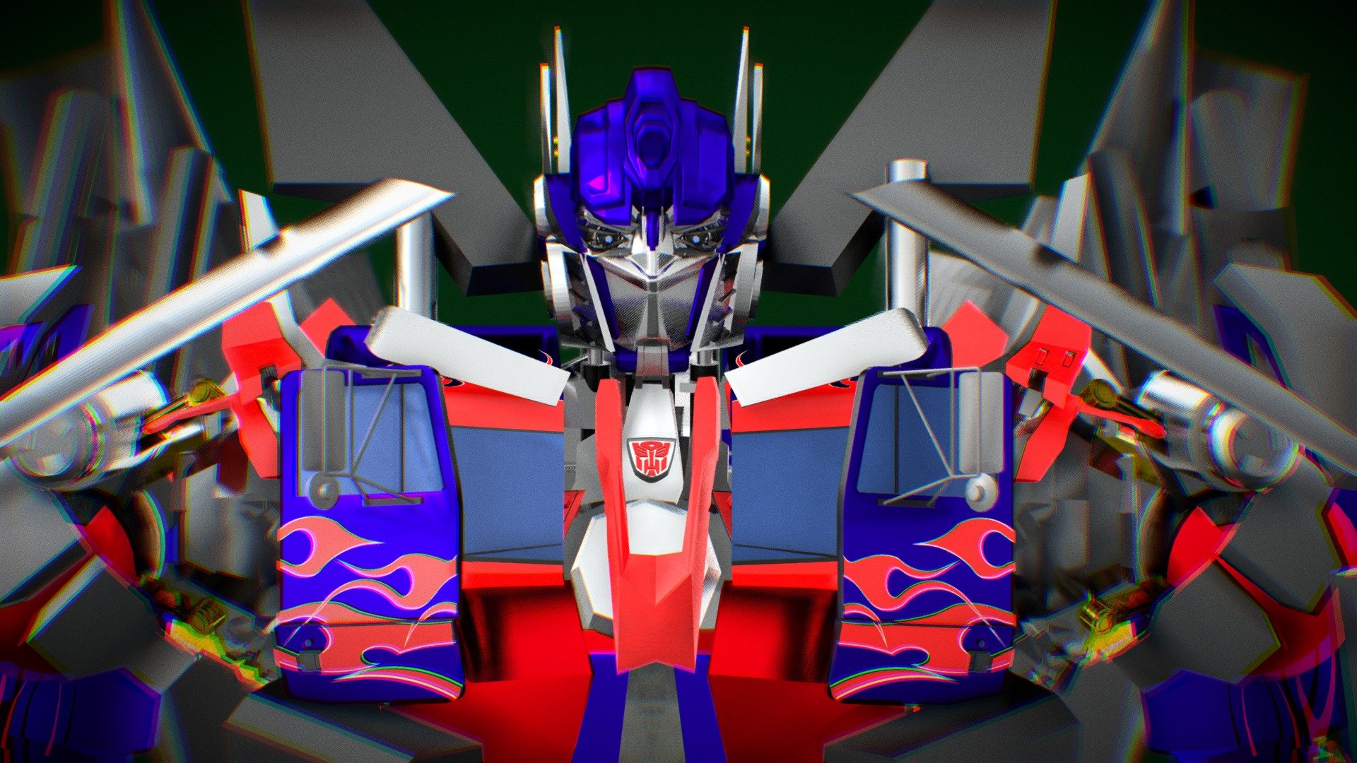 (READ DESCRIPTION)Optimus Prime jet power - 3D model by shamus ...