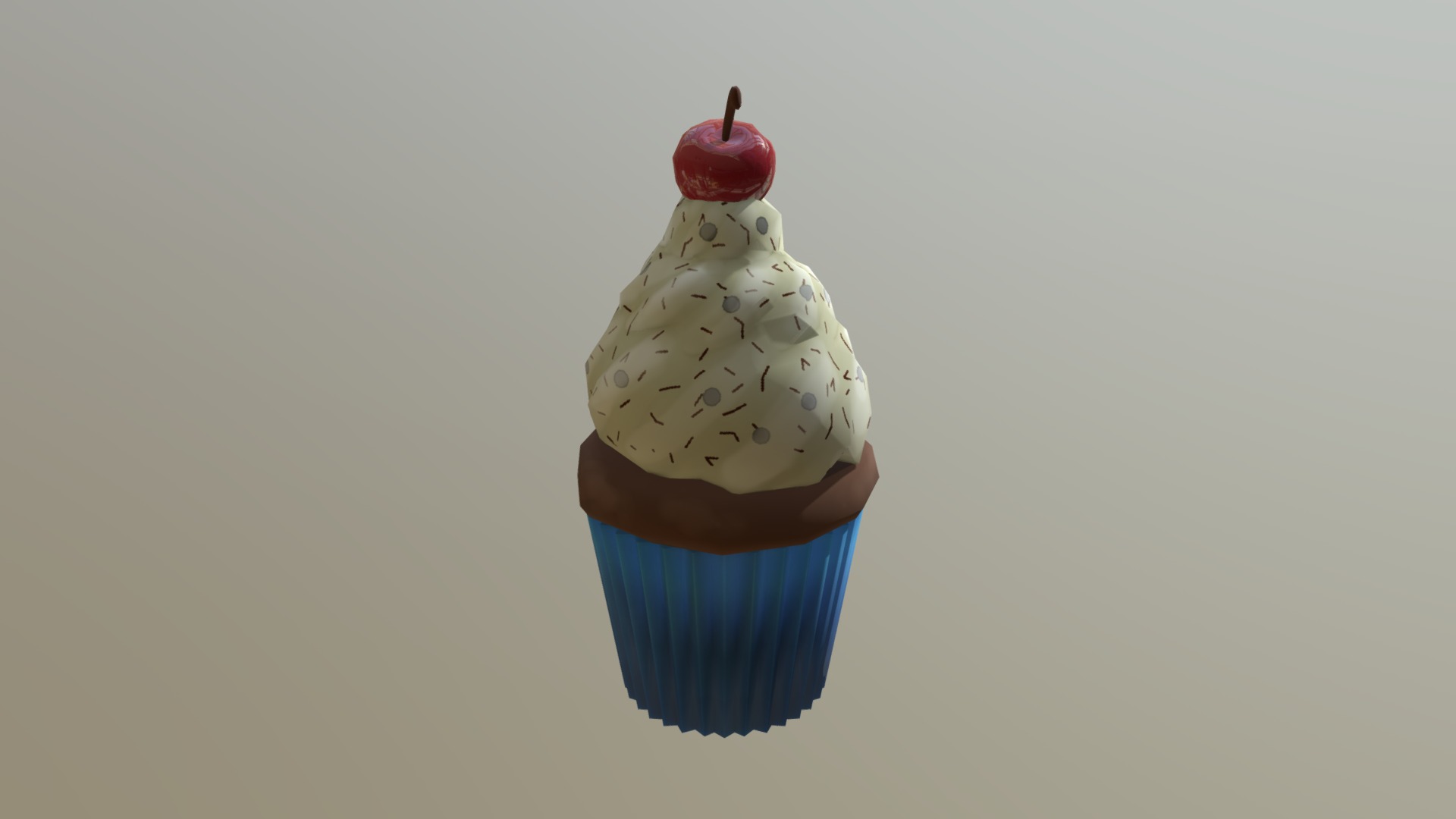 Cupcake - 3D model by waywardwill [a8ad44a] - Sketchfab