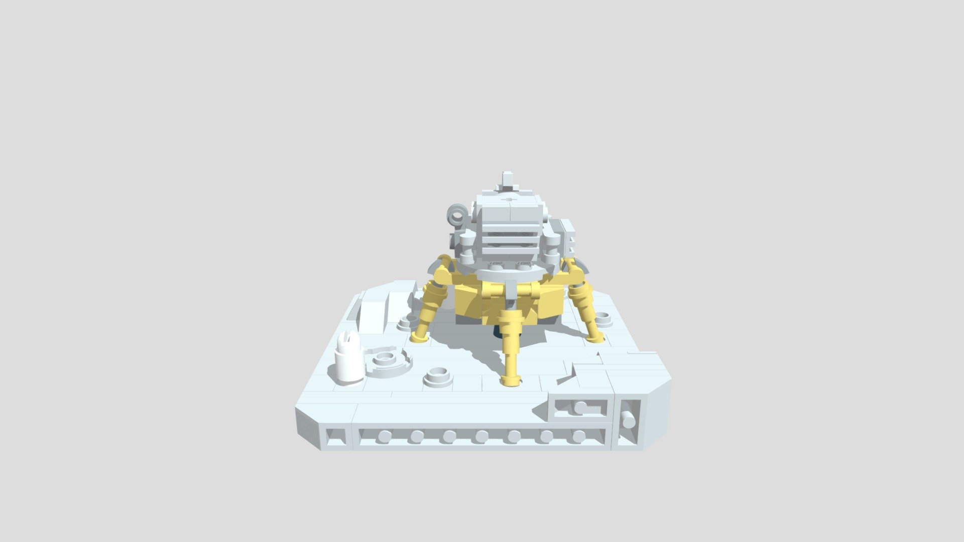 Lunar surface Apollo 11 - 3D model by manfredi994 [a8ae104] - Sketchfab