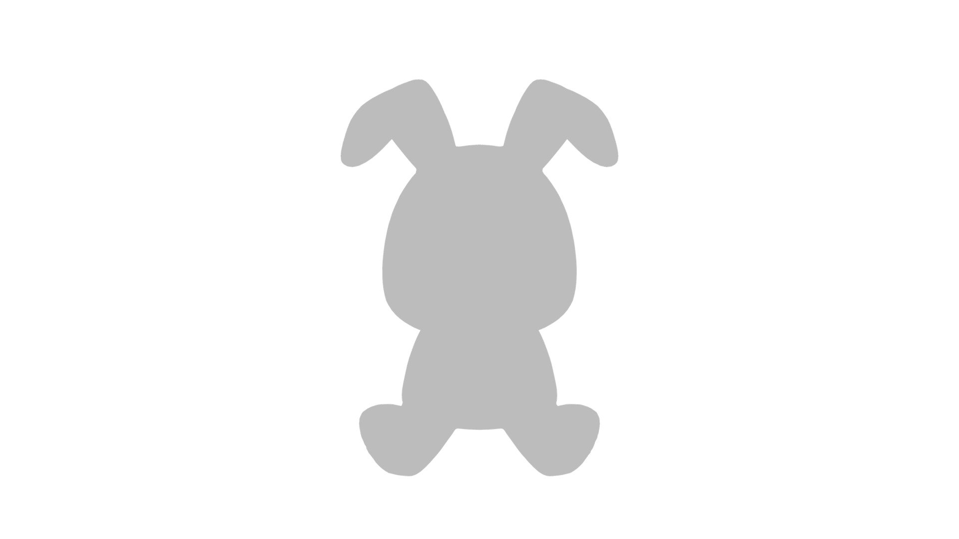 plush toy in bunny costume - 3D model by printtocreate3d [a8aea8f ...