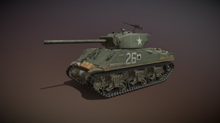 M4a3e2 3D models - Sketchfab