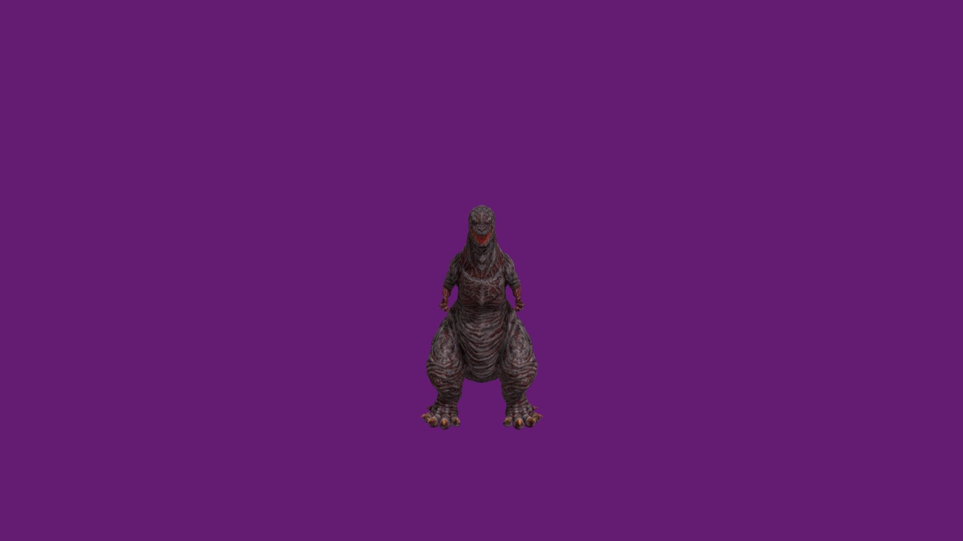 Shin Godzilla - 3D model by uhjububu [a8b059c] - Sketchfab