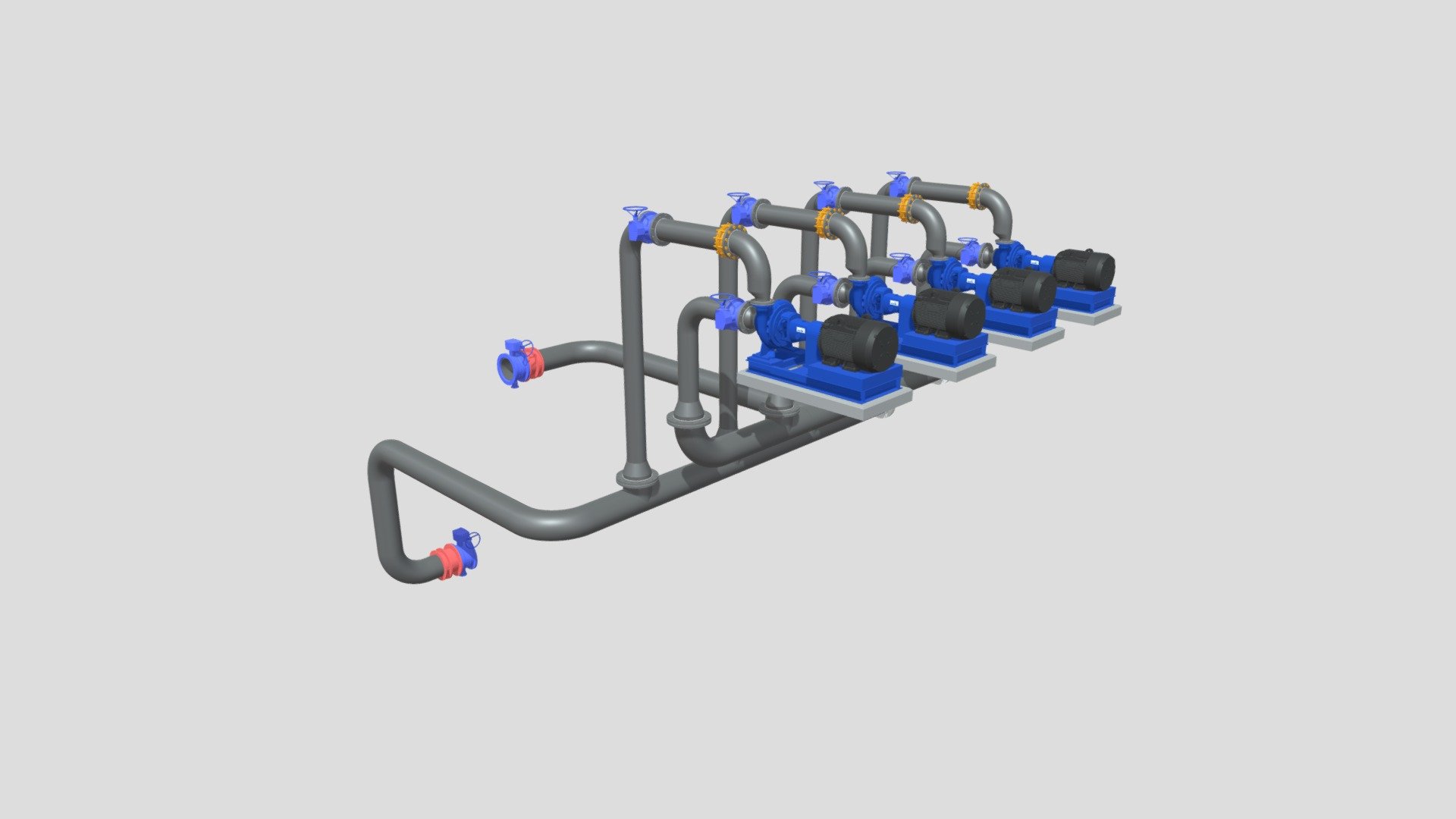Port Arthur Piping 1 - 3D model by Team Landmark (@teamlandmark ...