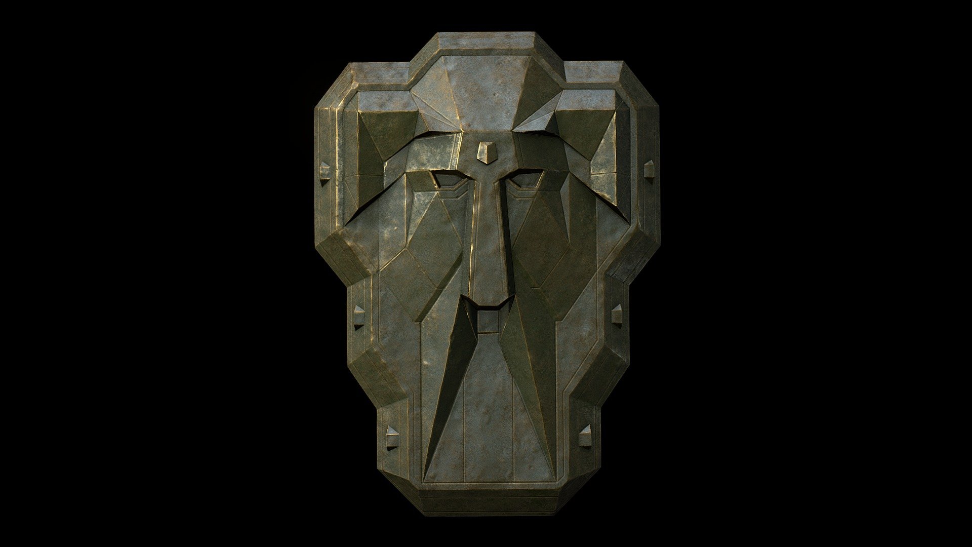 Old copper mask - Download Free 3D model by Nikcolt [a8b200b] - Sketchfab