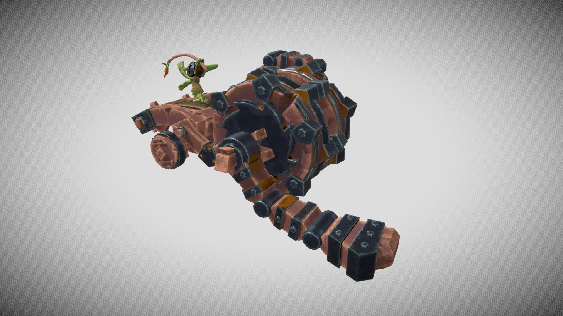 Goblin Powered Engine - 3D model by Piotr Świerczyński (@Domperignome ...