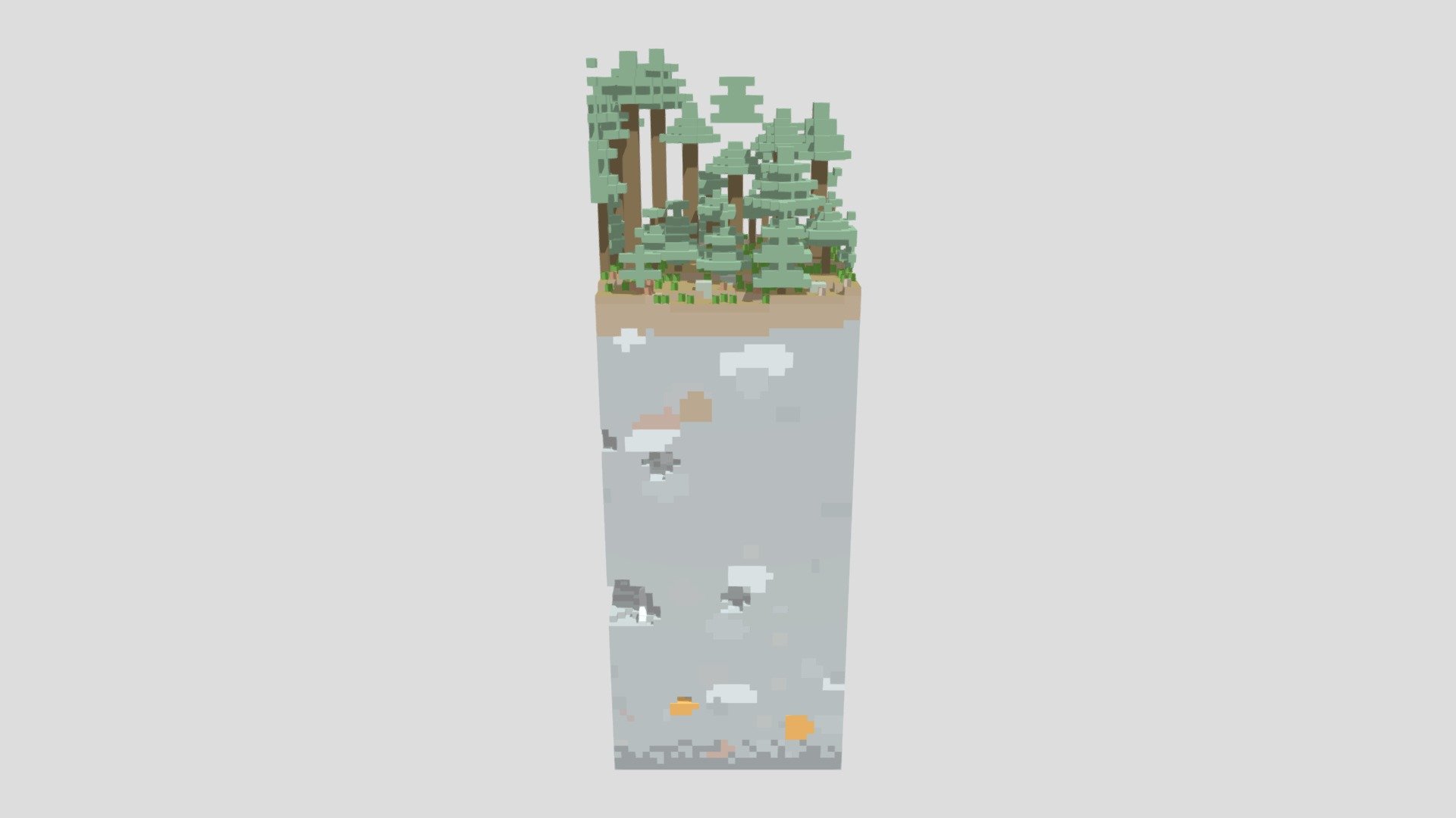 Gaint Taiga Biome - Download Free 3D model by cukoo [a8b3af2] - Sketchfab