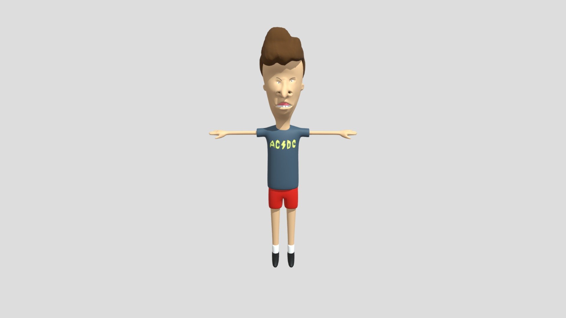 Butt Head Download Free 3d Model By Rtn [a8b3c95] Sketchfab
