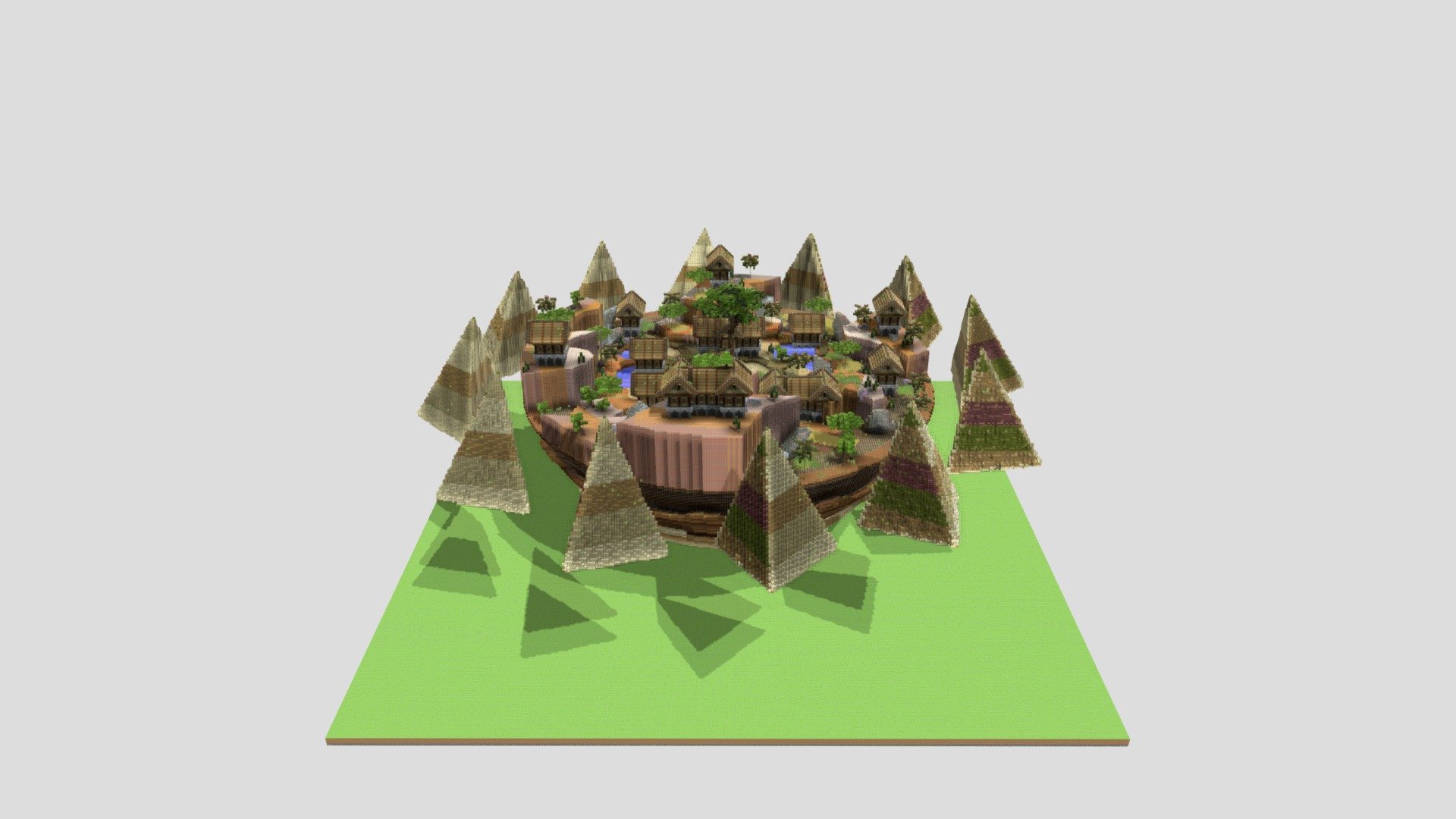 Tree Hub - 300x375 - 3D model by Senior Studios (@seniorstudios ...