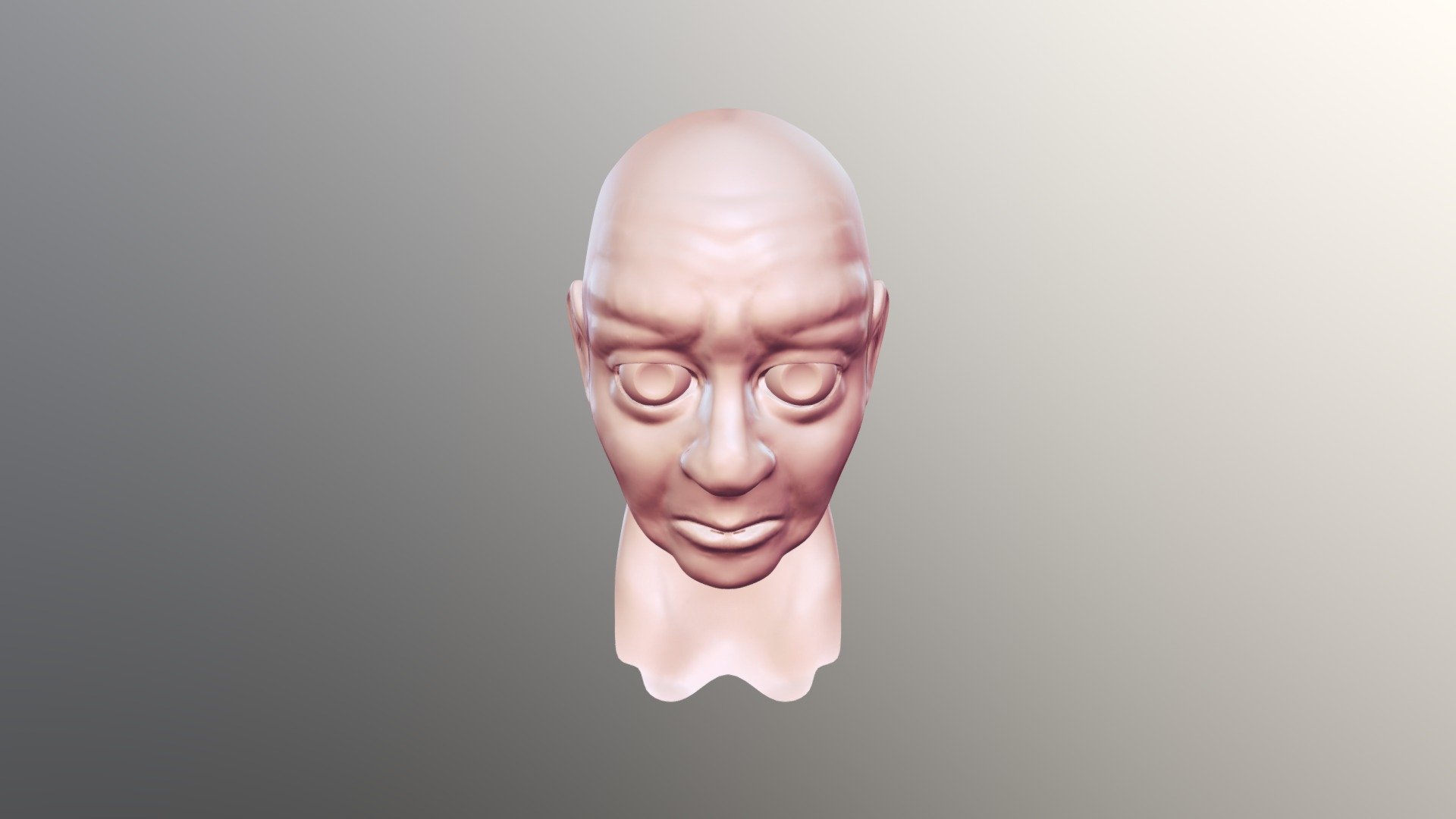 old man head - 3D model by kamilsiberian [a8b791a] - Sketchfab