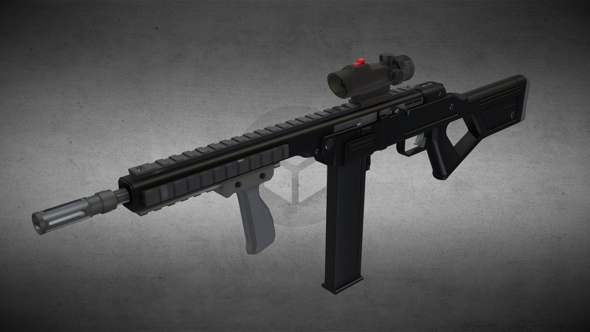 PPSH Modified - Download Free 3D model by Naudaff3D [a8b7a2b] - Sketchfab