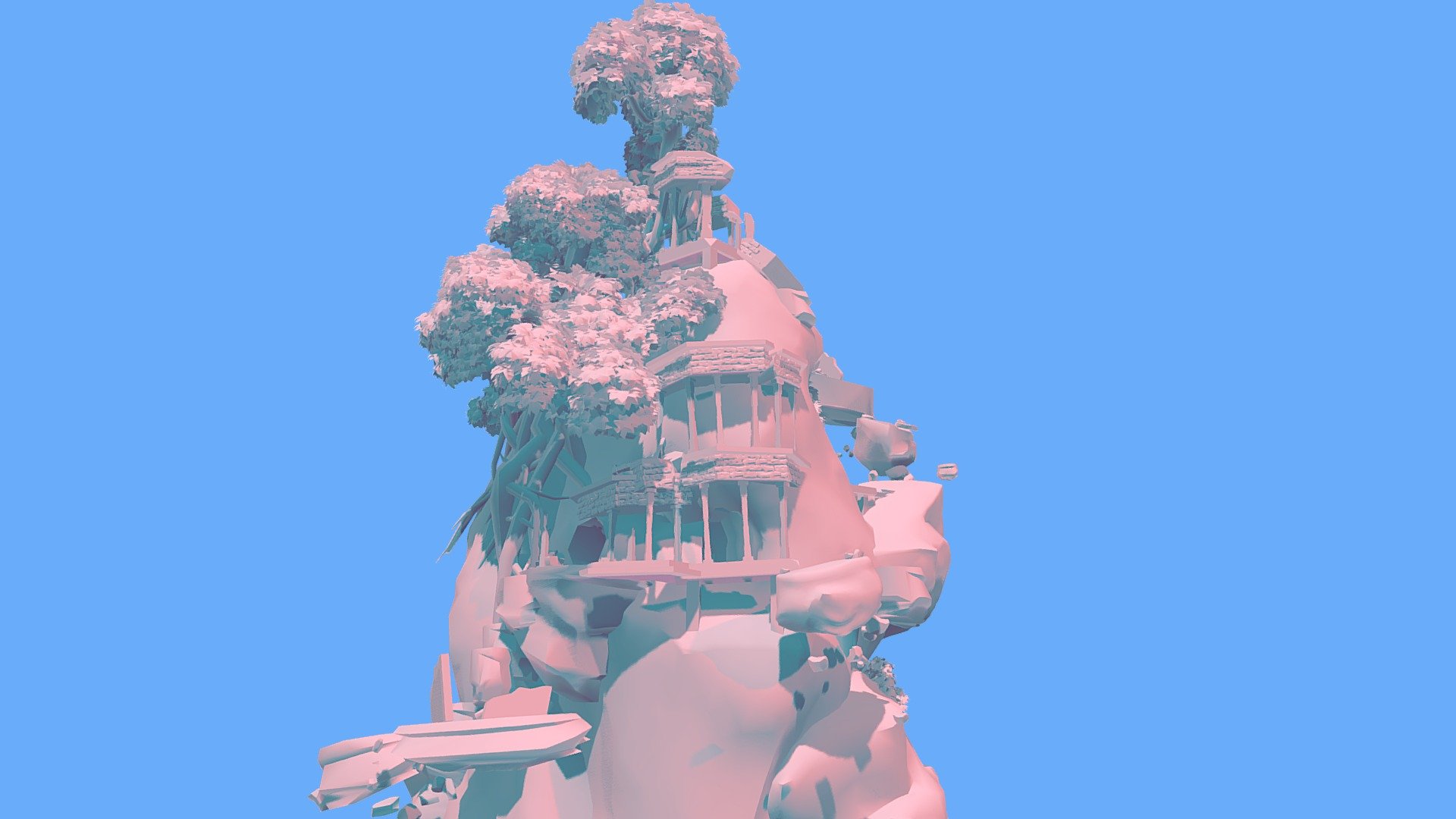 Ancient ruins - 3D model by TairaKH [a8bad1a] - Sketchfab