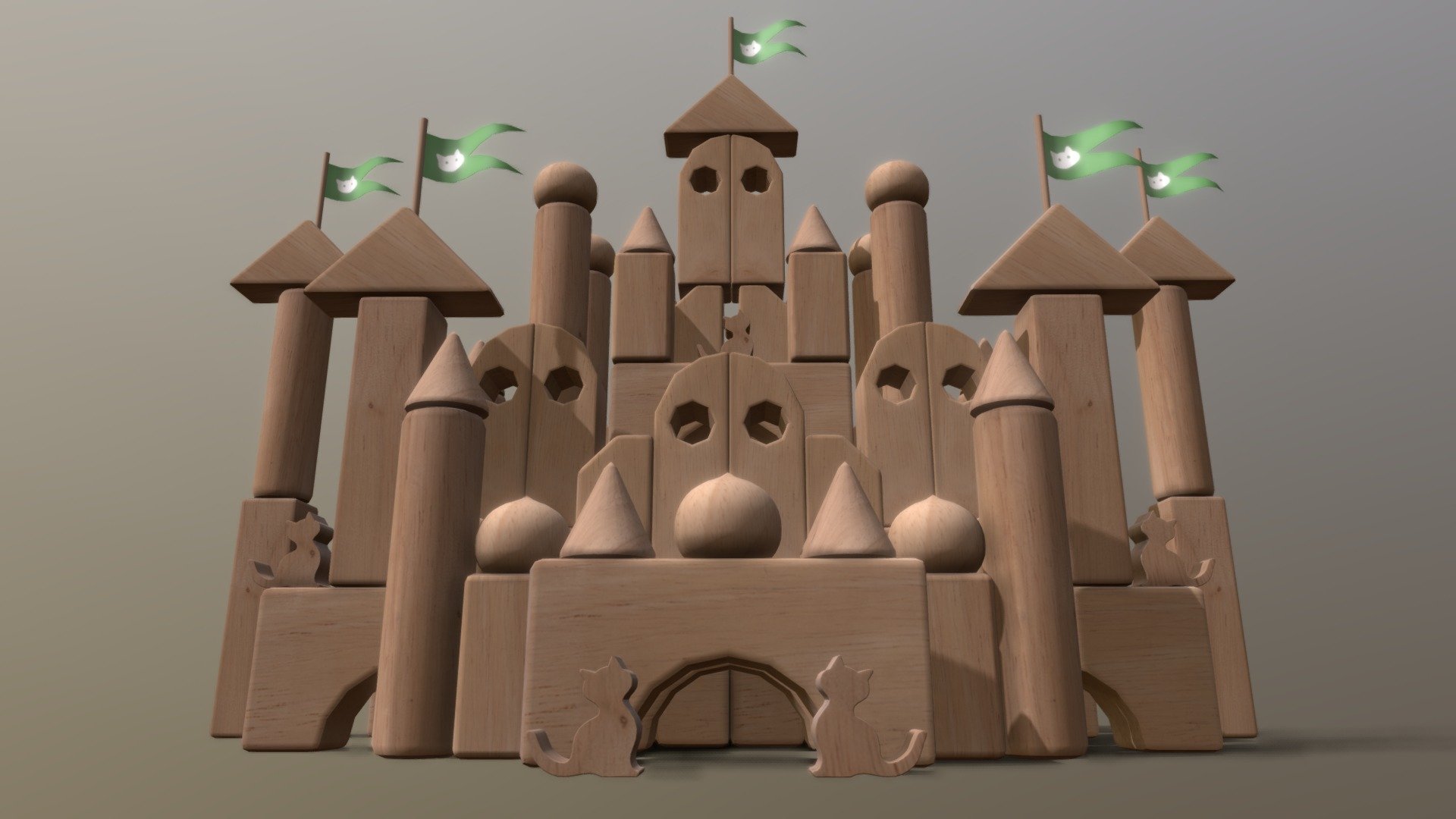 Castle - Download Free 3D model by rahumbarger27 [a8bb7c8] - Sketchfab