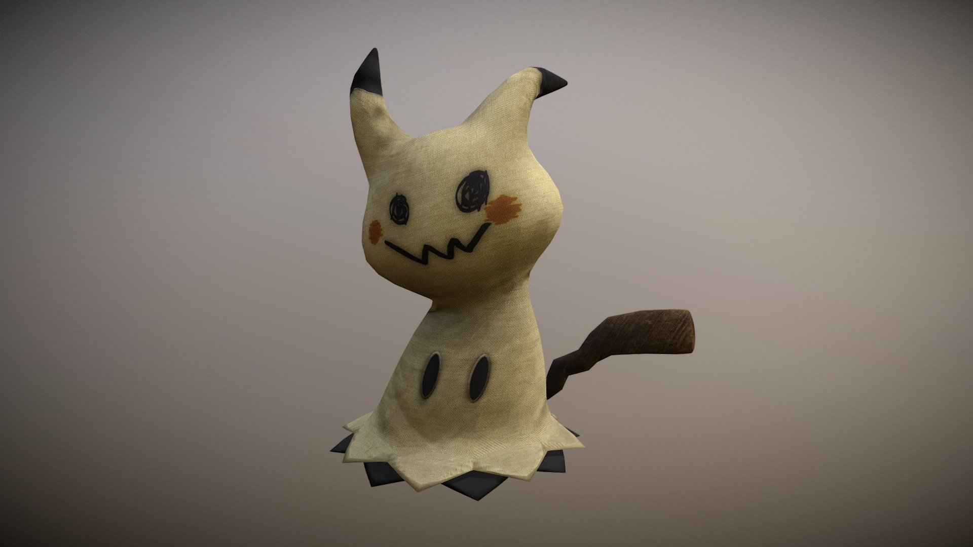 Mimikyu - 3D model by KBo_Art [a8bcba5] - Sketchfab