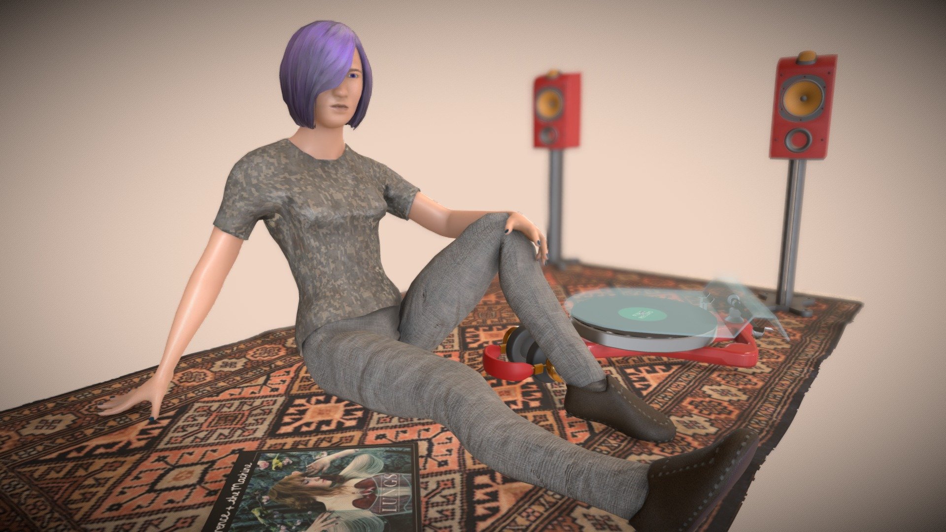 Subsurface Character - 3D model by joshuaseaver [a8be451] - Sketchfab