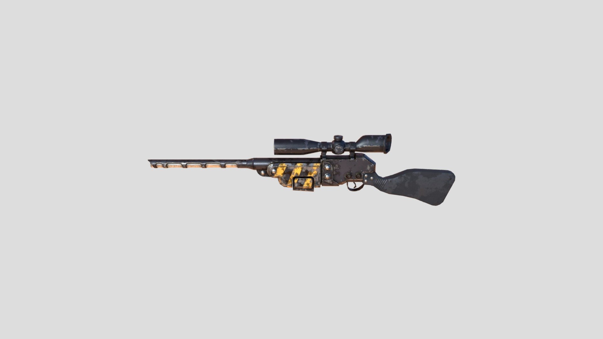 sniper_rifle_dks501 - 3D model by Sleszu [a8be5ee] - Sketchfab
