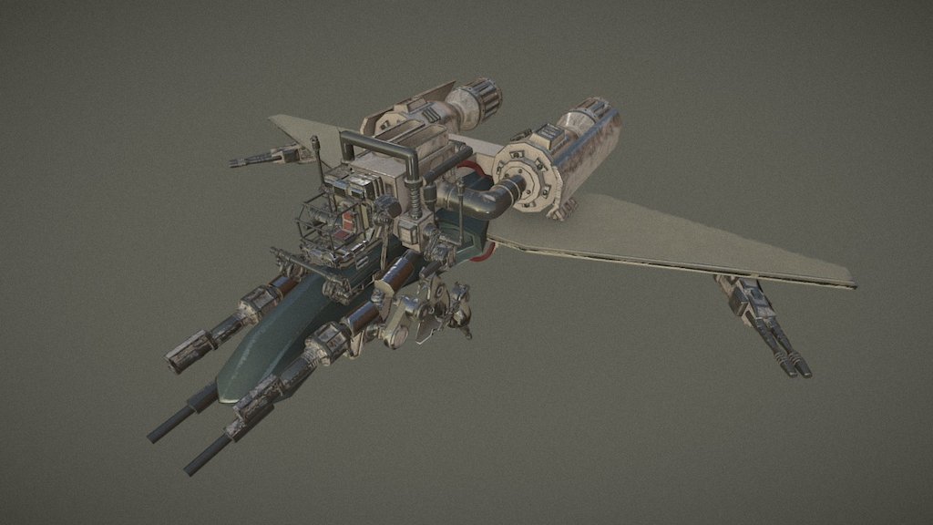 Space Mecha - 3D model by asyraffmdnor [a8bf55e] - Sketchfab