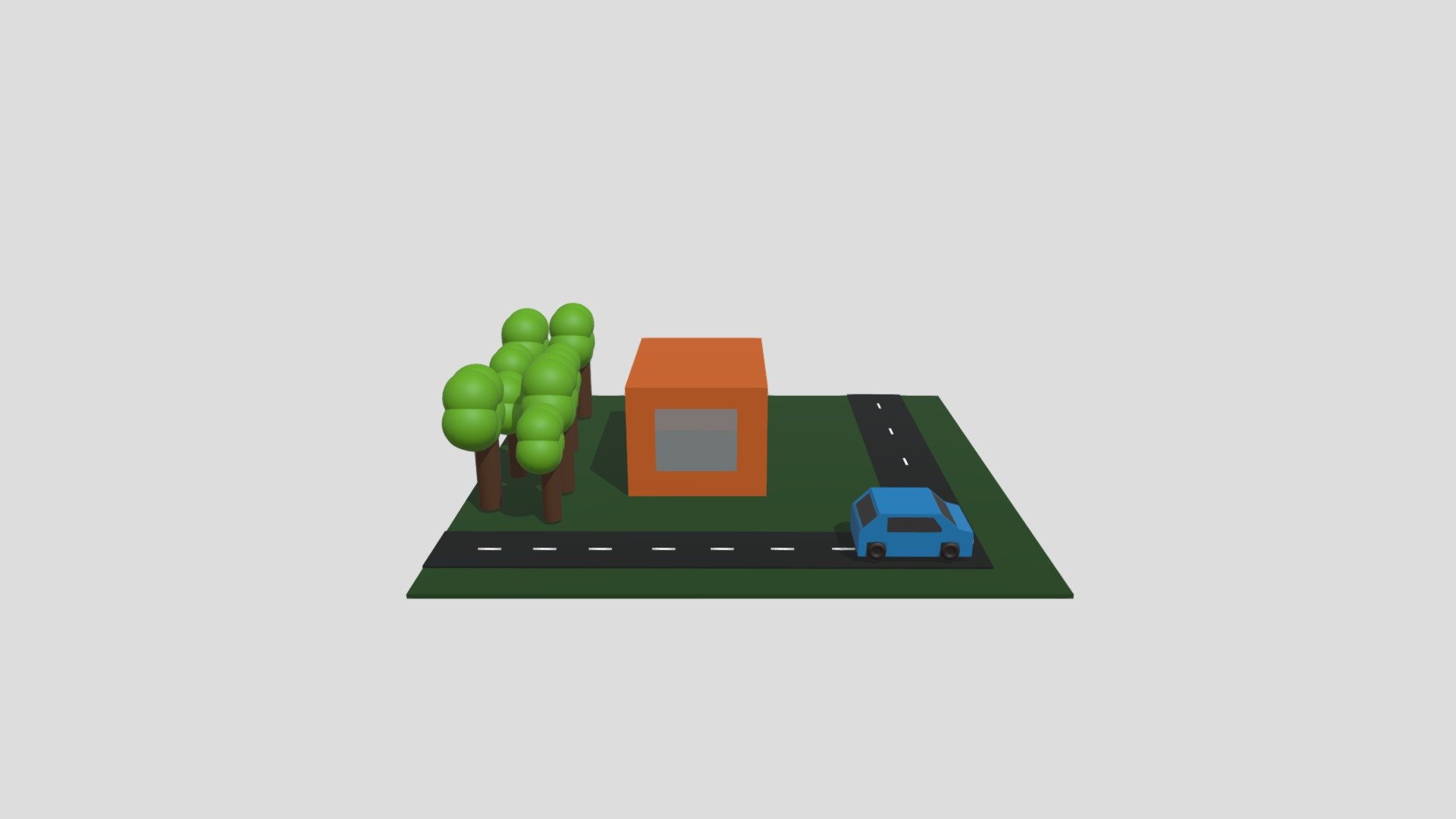 Low poly casa e carro - 3D model by Roberta Silva (@ashefrerjord ...
