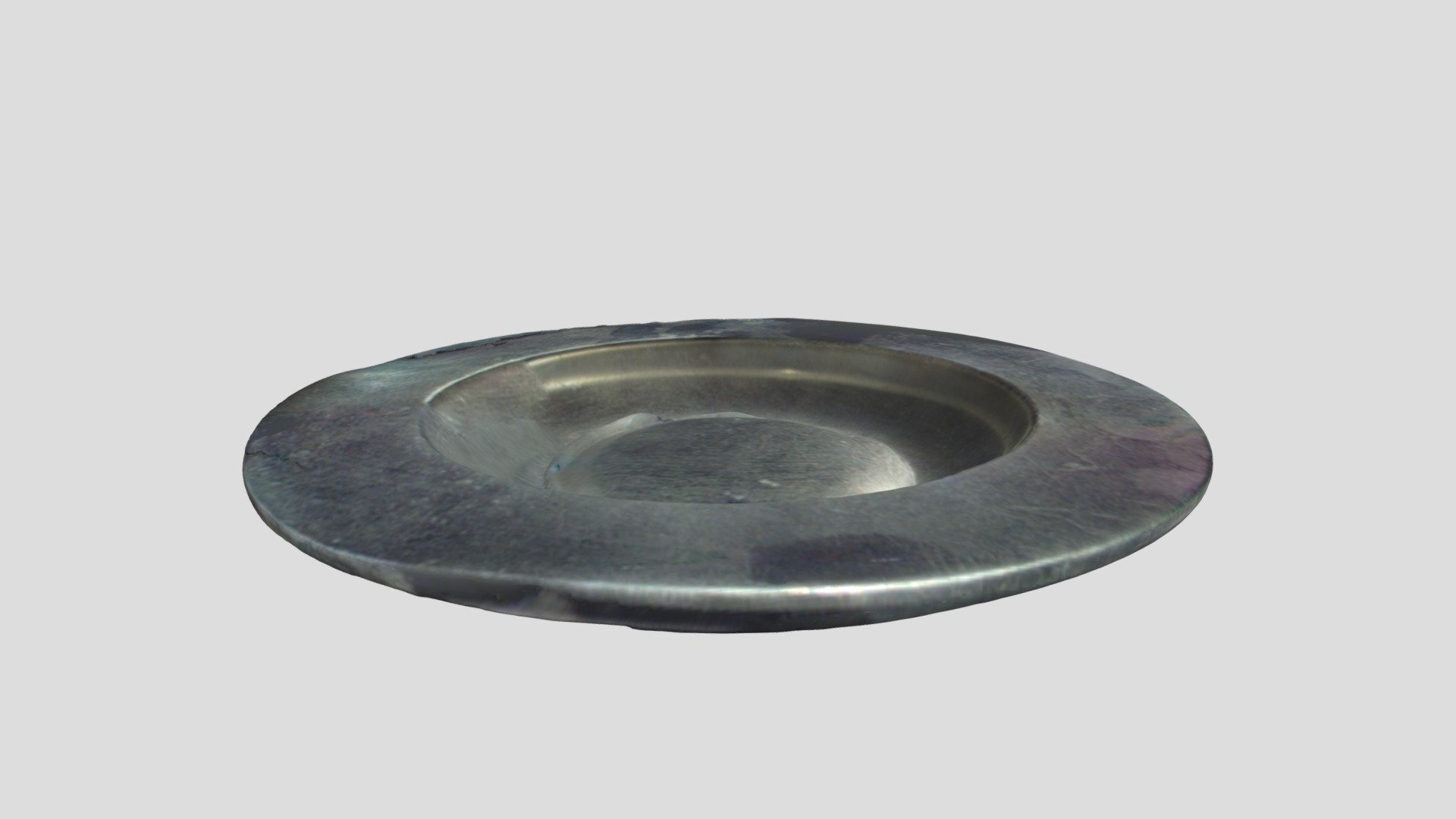 Small pewter plate - 3D model by Aberdeen City Libraries ...