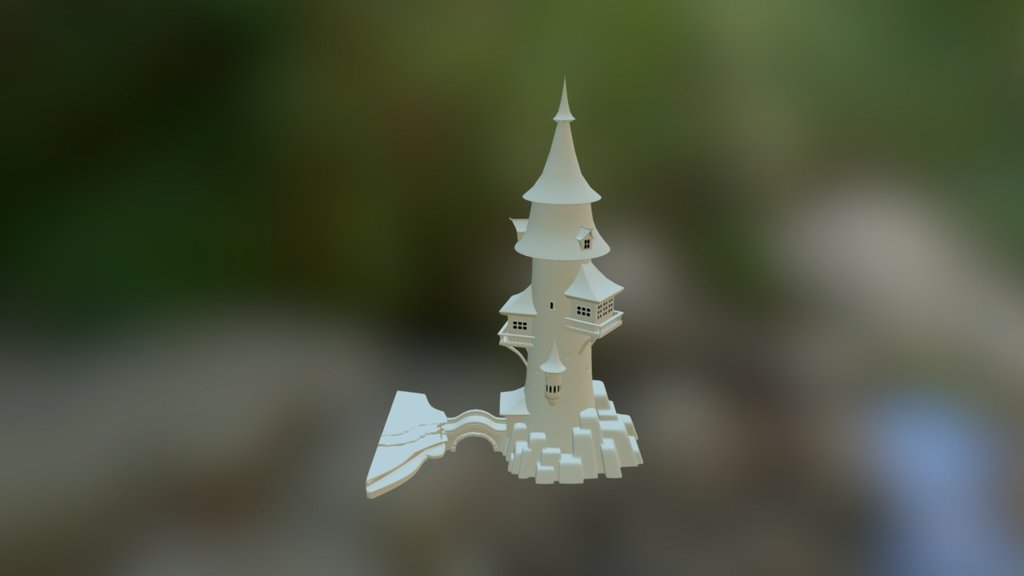 Wizard's Tower - 3D model by Tristan Kempen (@vcauxilum) [a8c5f0a ...