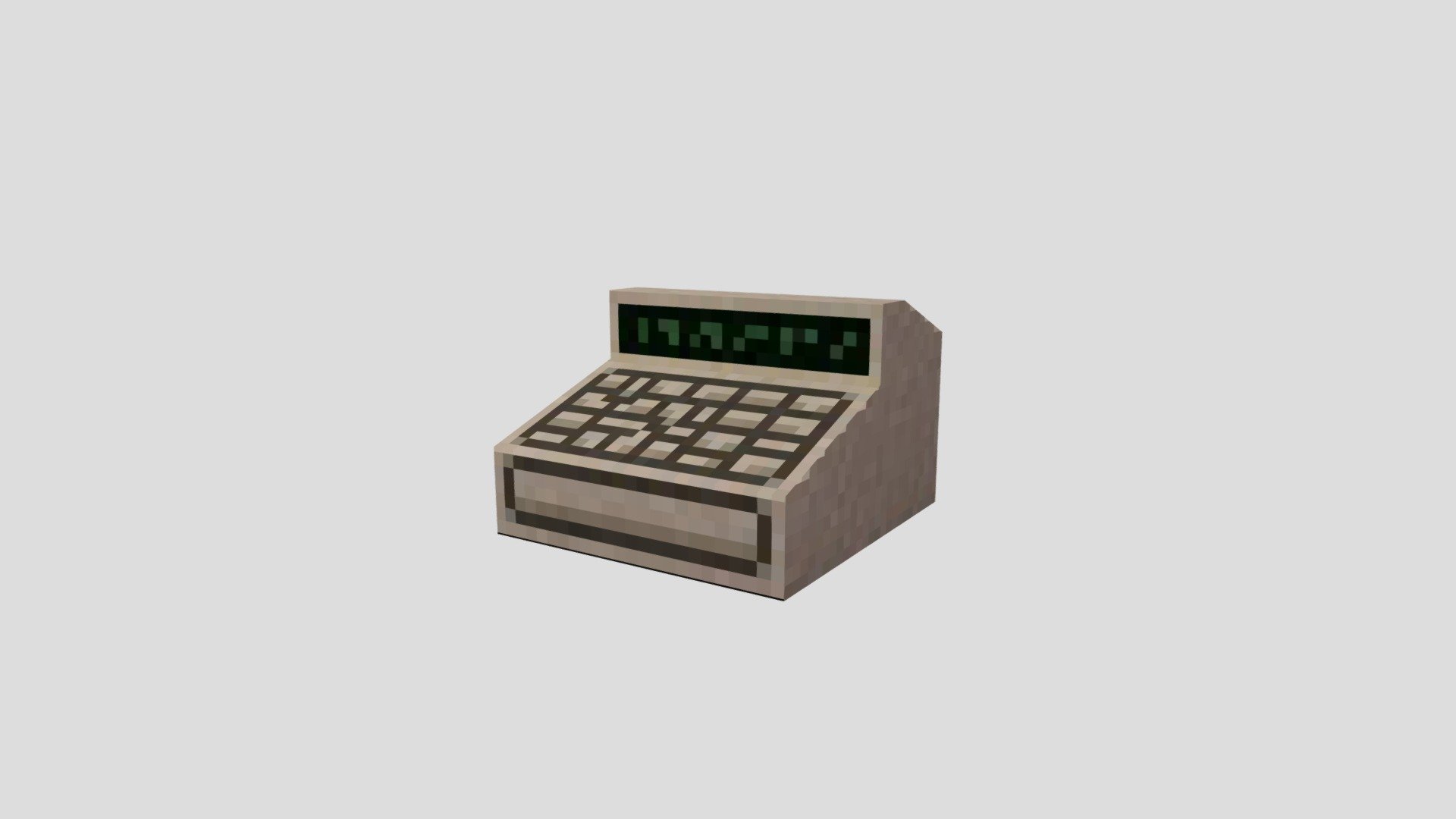 Cash Register - 3D model by Whiskey Dog (@WhiskeyDogg) [a8c69b7 ...