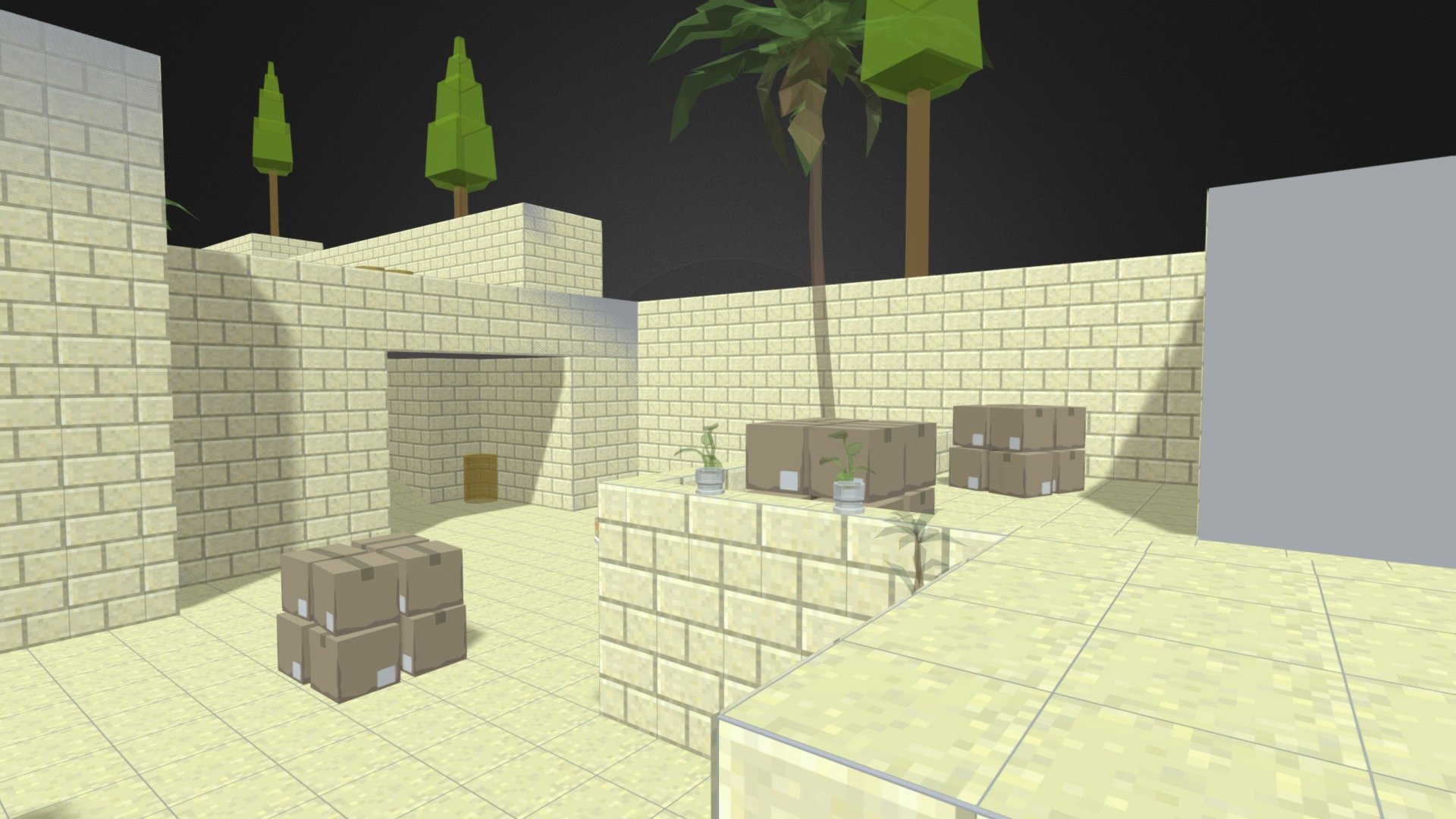 Desert Base - 3D model by JustUser228 [a8c6b50] - Sketchfab