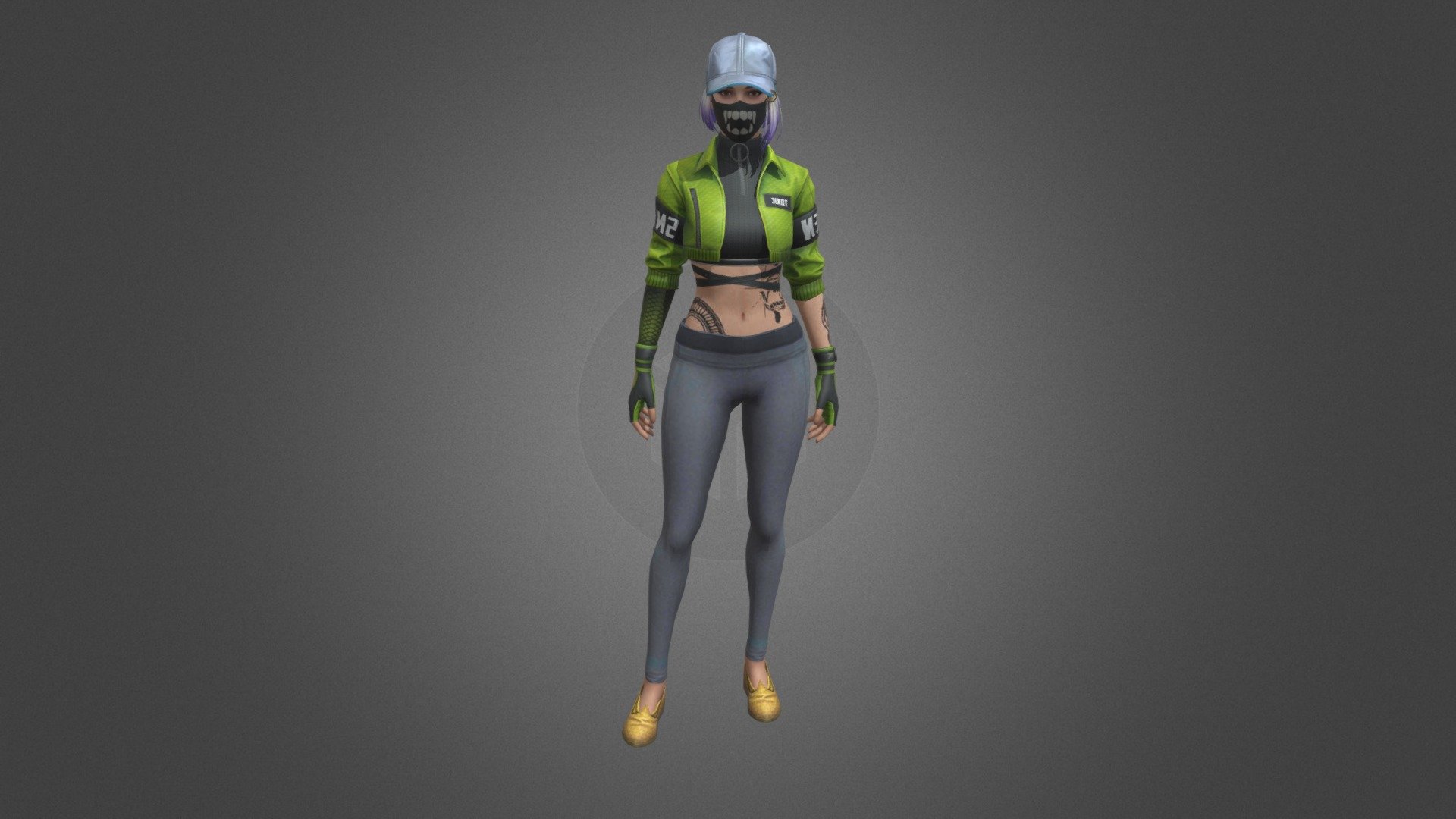 freefire new girl model by pacegaming - Download Free 3D model by PACE ...