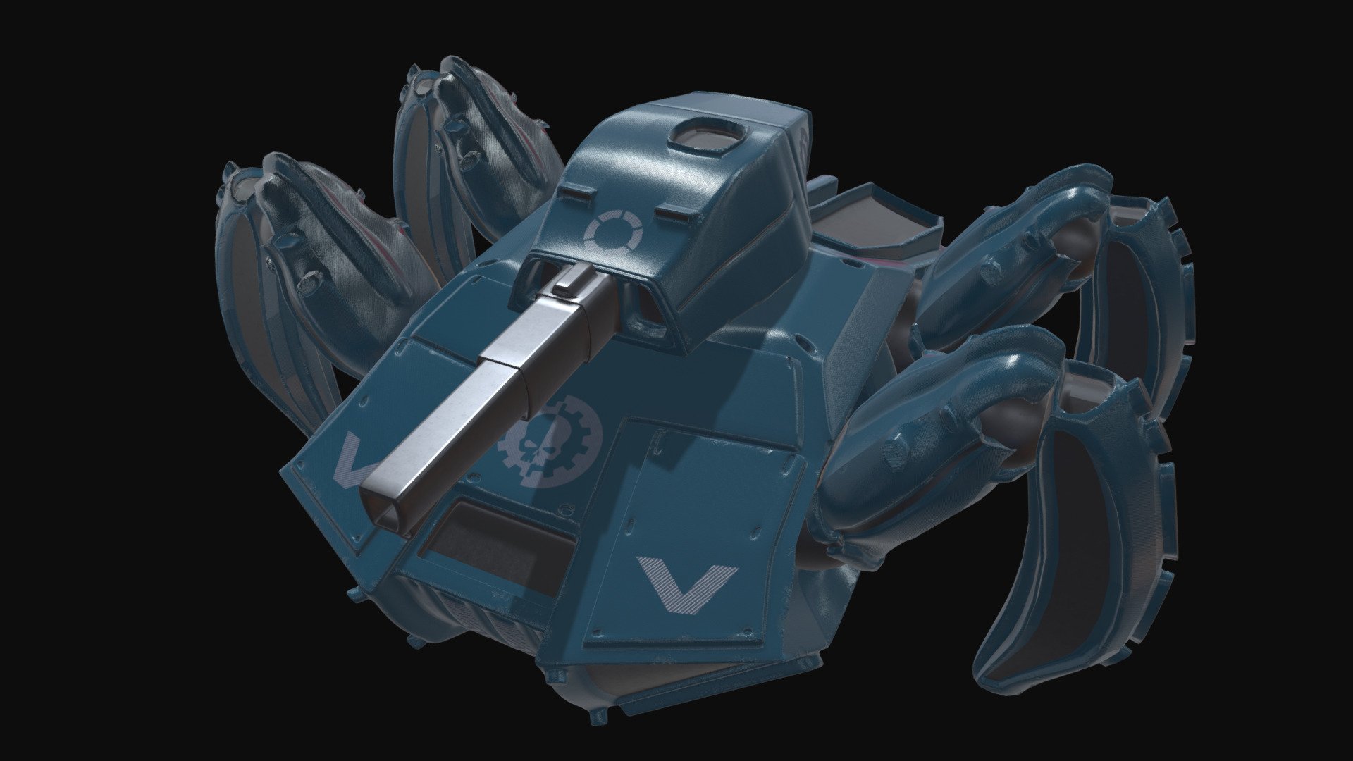 SPIDER TANK - Download Free 3D model by leoxx300 [a8cc68c] - Sketchfab