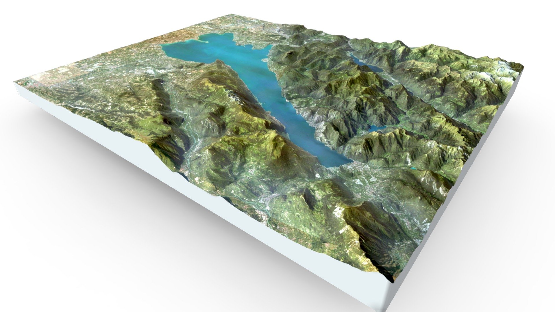 Lago di Garda - 3D model by e-sfera (@skolskaknjiga) [a8cd246] - Sketchfab