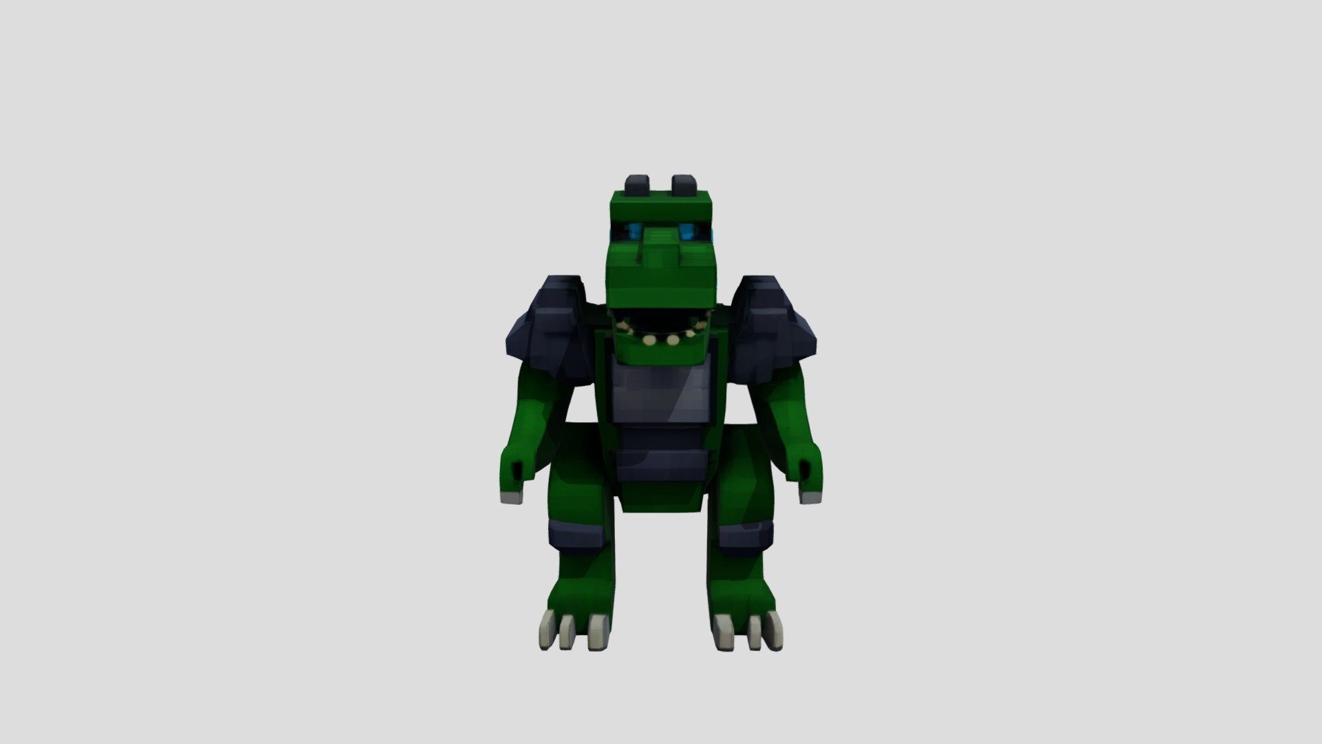 Voxel Godzilla – 3D Pixel Art Kaiju Monster - 3D model by sofat ...