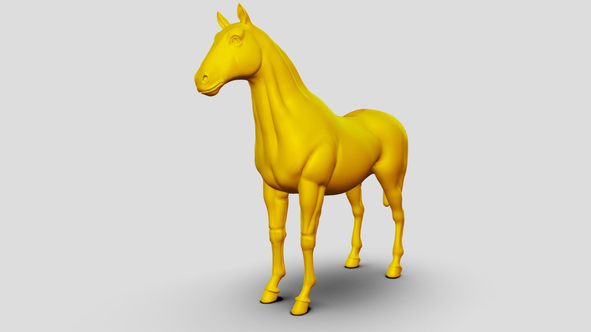horse - 3D model by luomh [a8d03eb] - Sketchfab