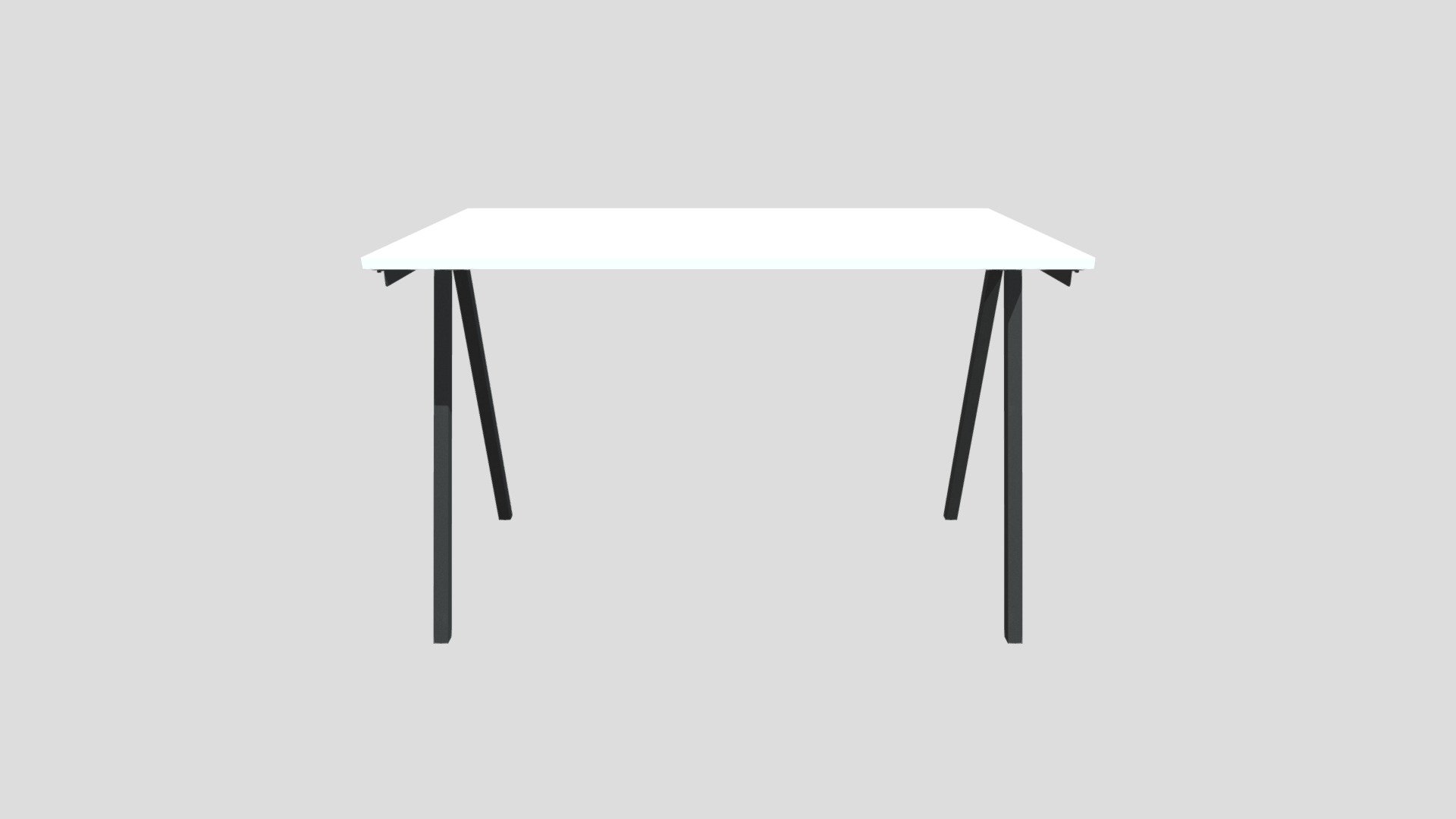 IKEA DESK TROTTEN - Download Free 3D model by nghihuutr [a8d1a79 ...
