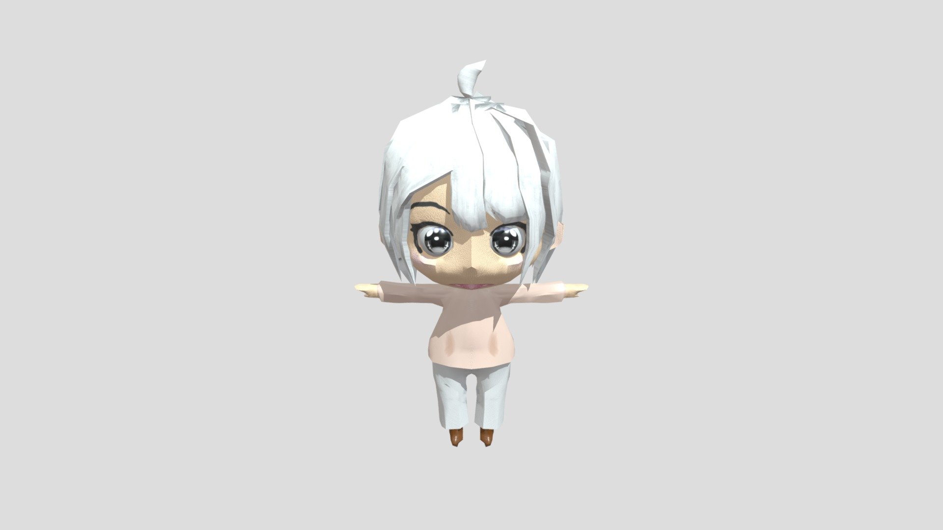 White - Download Free 3D model by 64022374 (@praewazaa1806) [a8d47d4 ...