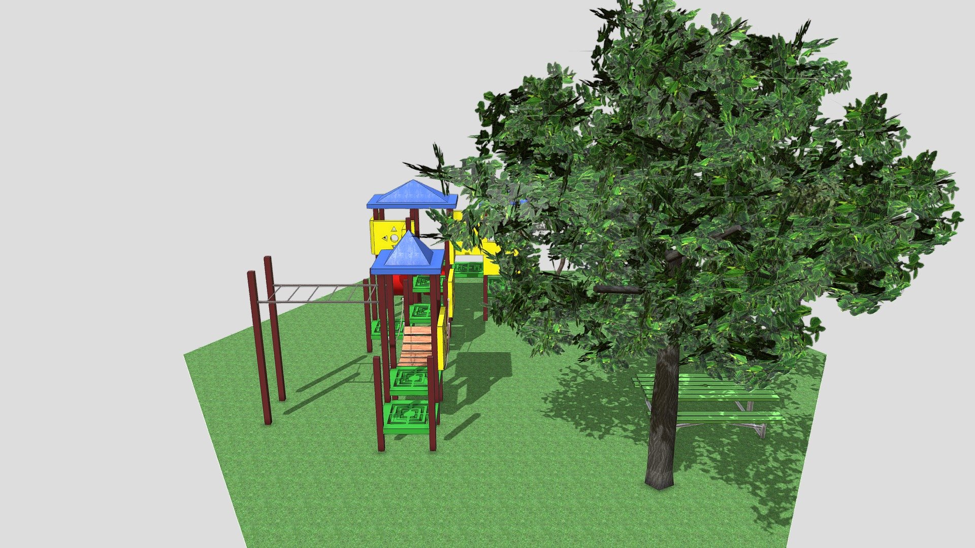 Playground - 3D model by emmywerni [a8d4ed8] - Sketchfab
