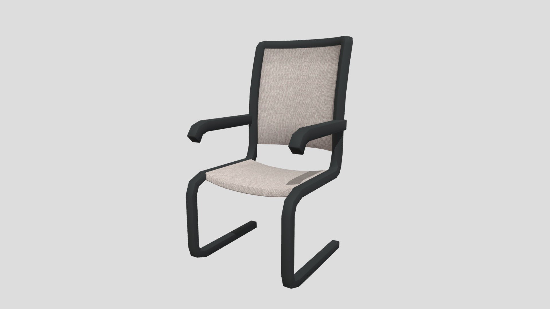 conference chair simple - 3D model by Piotr.Kolecki [a8d571a] - Sketchfab
