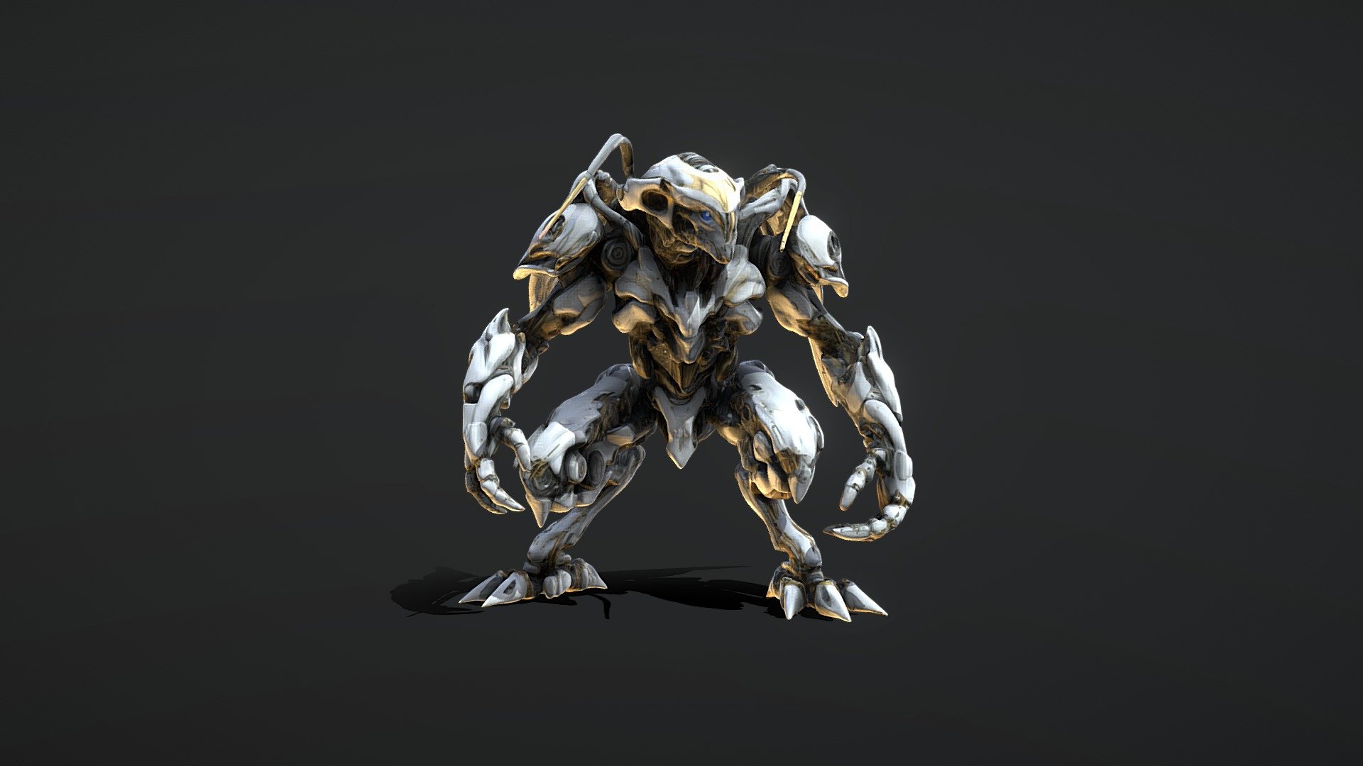 Cybernetic Colossus - 3D model by VertaScan [a8d6d4d] - Sketchfab