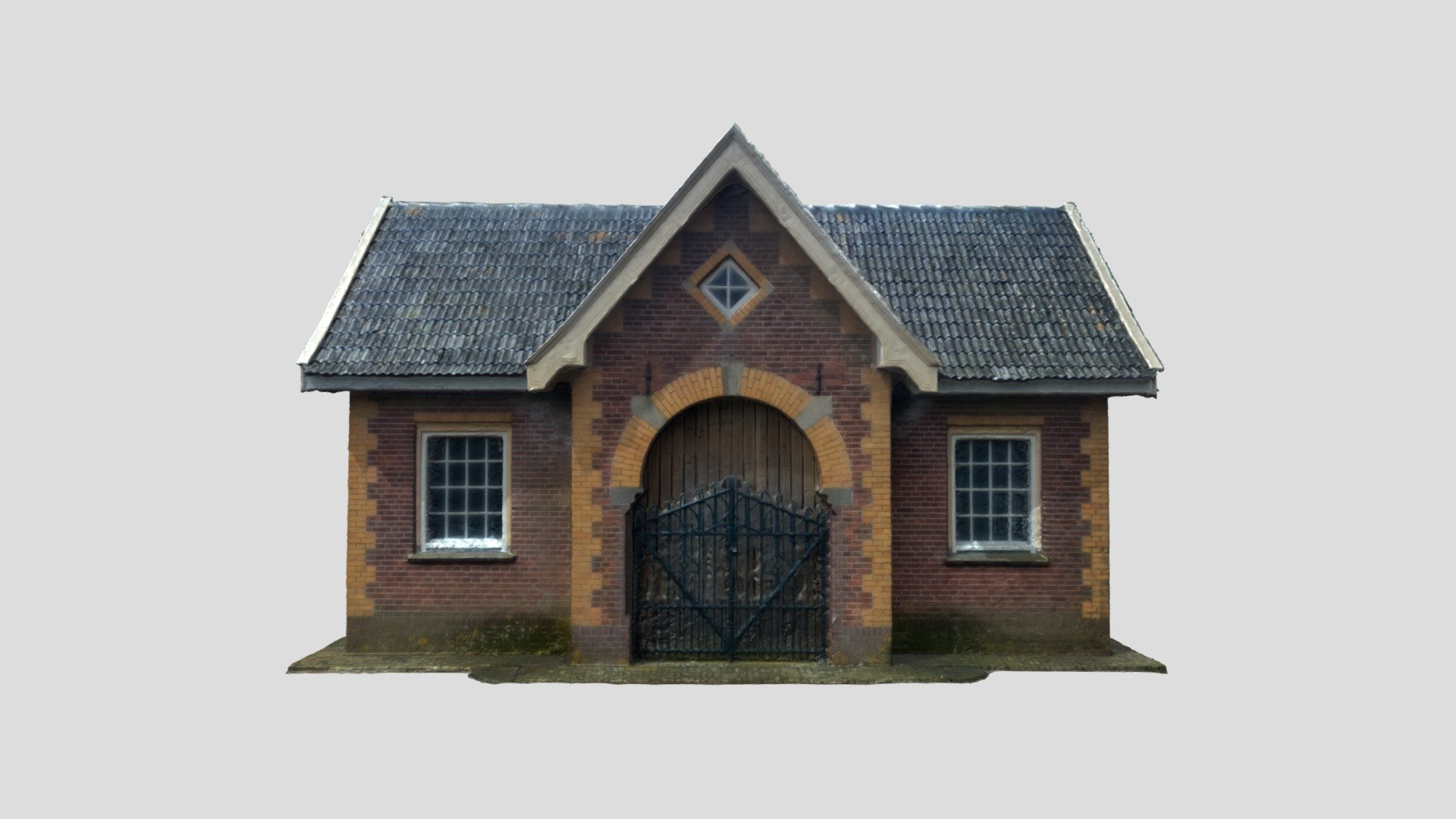 Historical Graveyard Building - 3D model by IDHV_2024_G3 (@group_03 ...