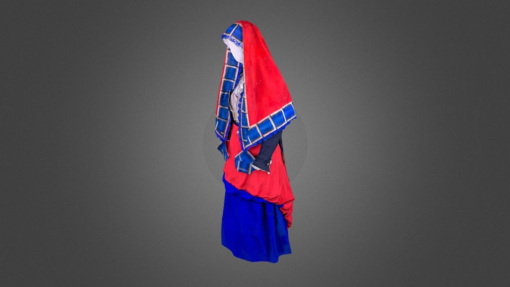 Dress Scan #03 - 3D model by Droneplus [a8d9fe0] - Sketchfab