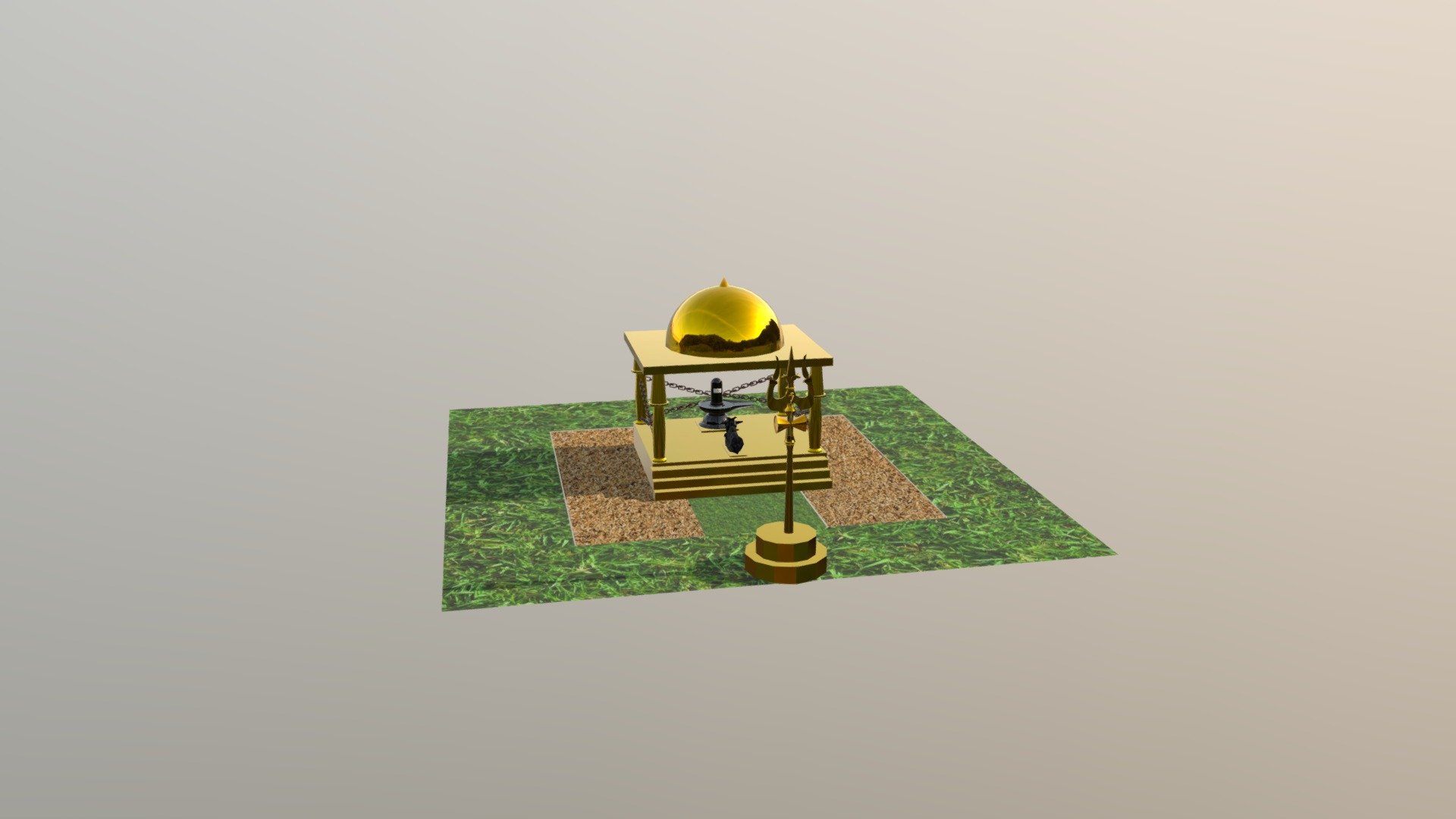 Sivan temple - Download Free 3D model by rselvavarsha [a8de0a4] - Sketchfab
