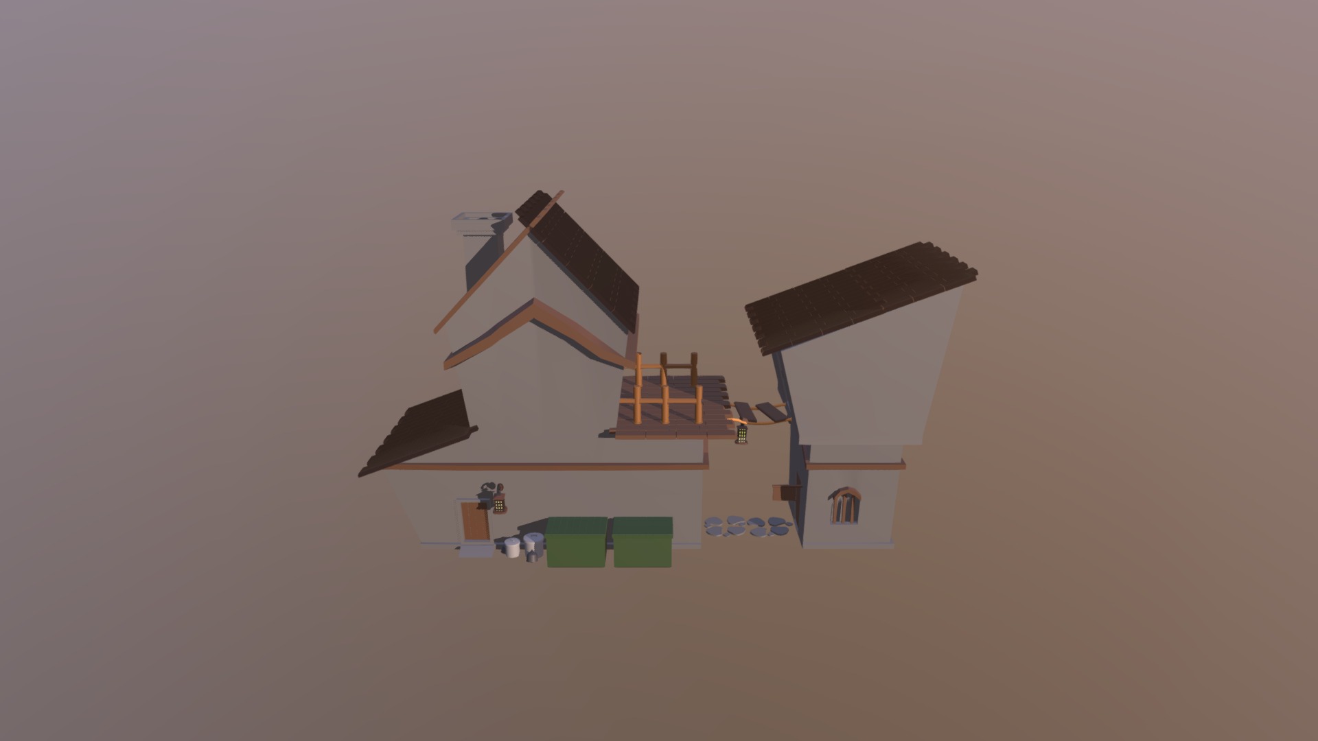 Texturedhouse - 3D model by christopherg98 [a8de665] - Sketchfab