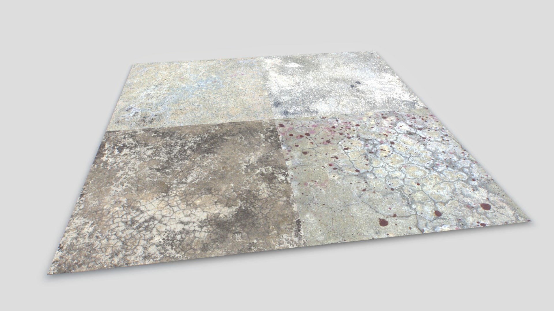 Concrete Floor Textures PBR Pack 6 - Buy Royalty Free 3D model by 32cm ...