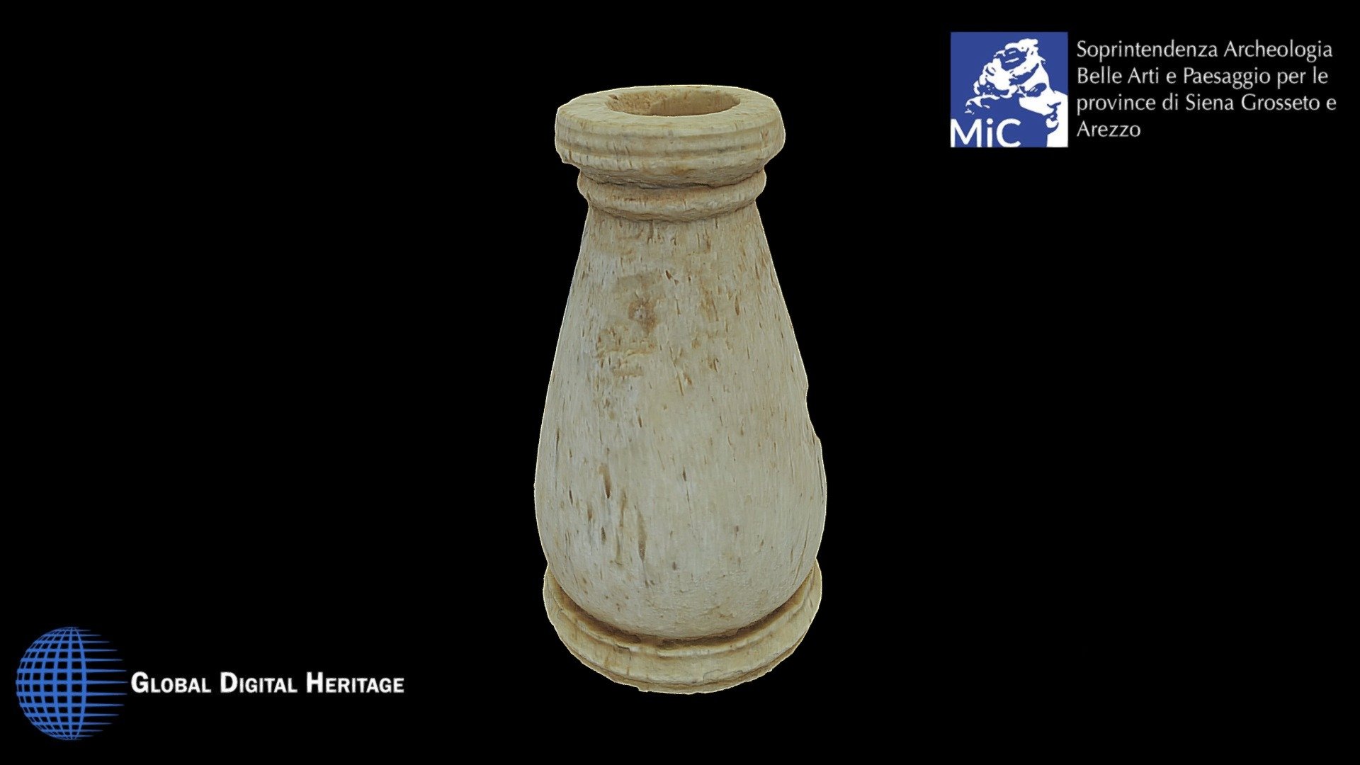 Bone knob from the Tumulus of Molinello - Download Free 3D model by ...
