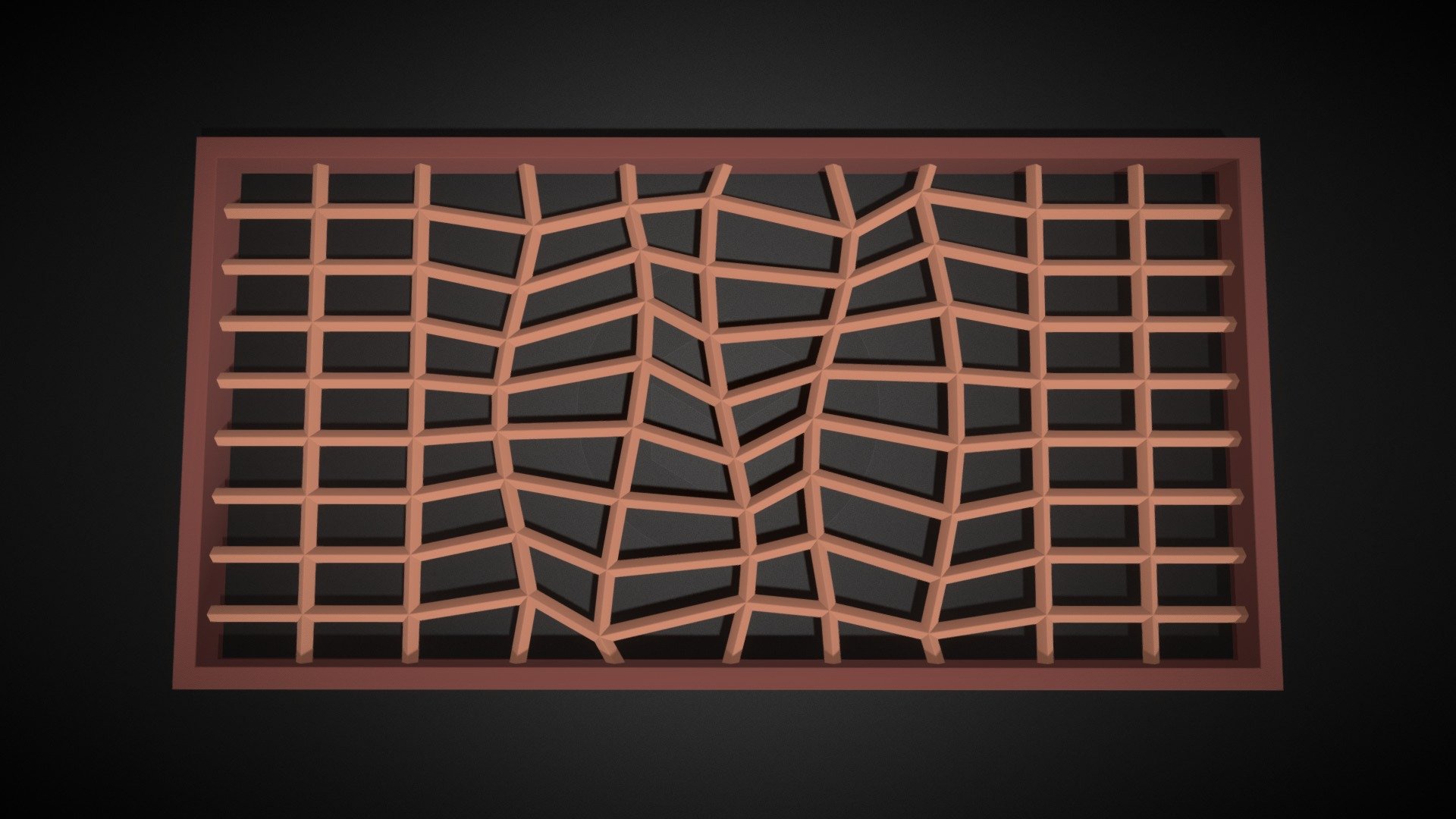 Vernacular Jali(Screen) Railing20220617 - Buy Royalty Free 3D model by ...