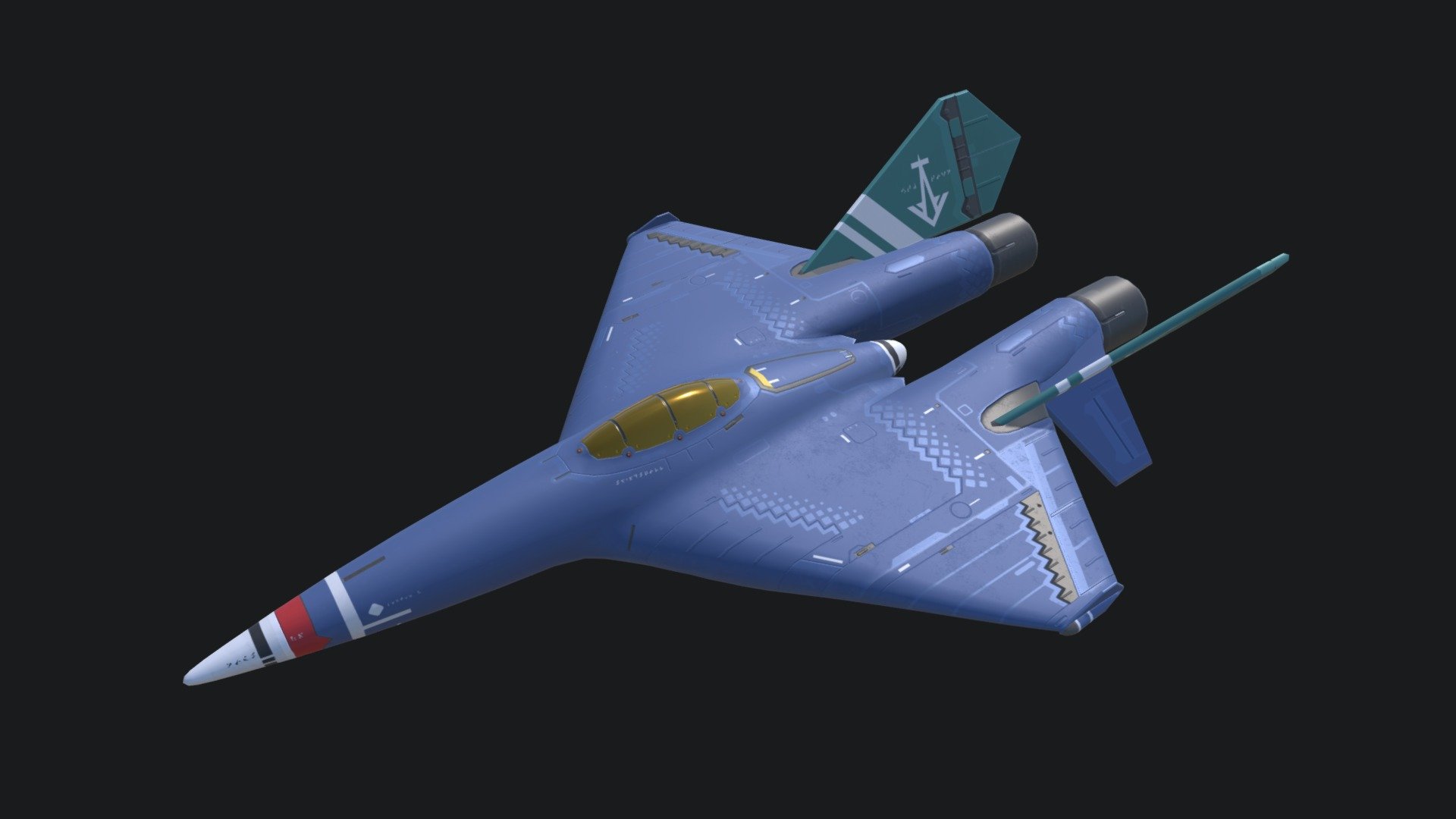 S-19-BL Multirole Fighter - 3D model by Gwyvern [a8e13cd] - Sketchfab