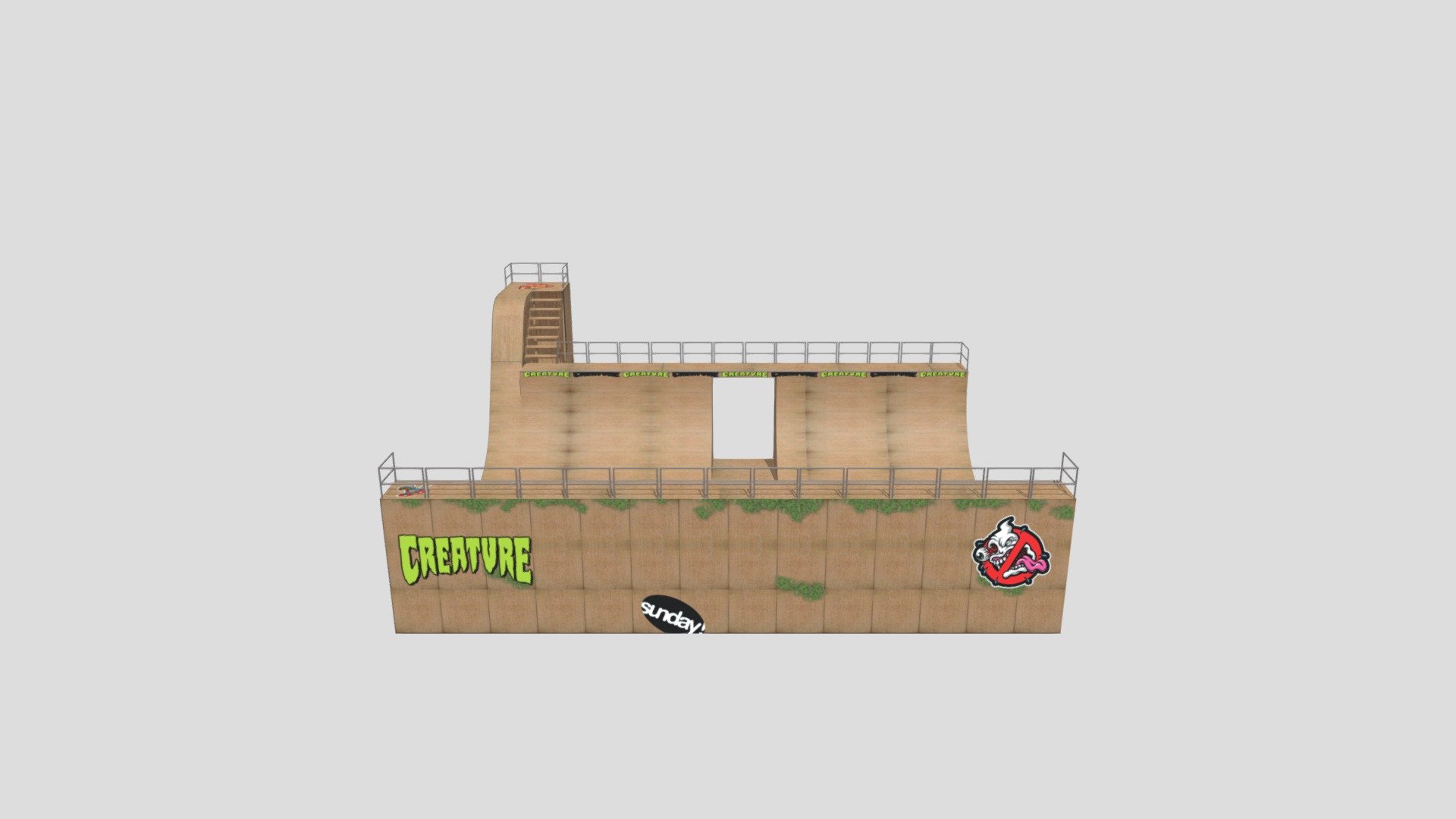 halfpipe - 3D model by NoahK47 [a8e2e00] - Sketchfab